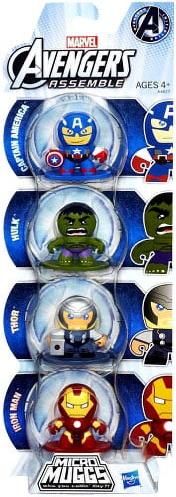 Marvel Micro Muggs Avengers Assmble Avengers Assemble Vinyl Figure Set ...