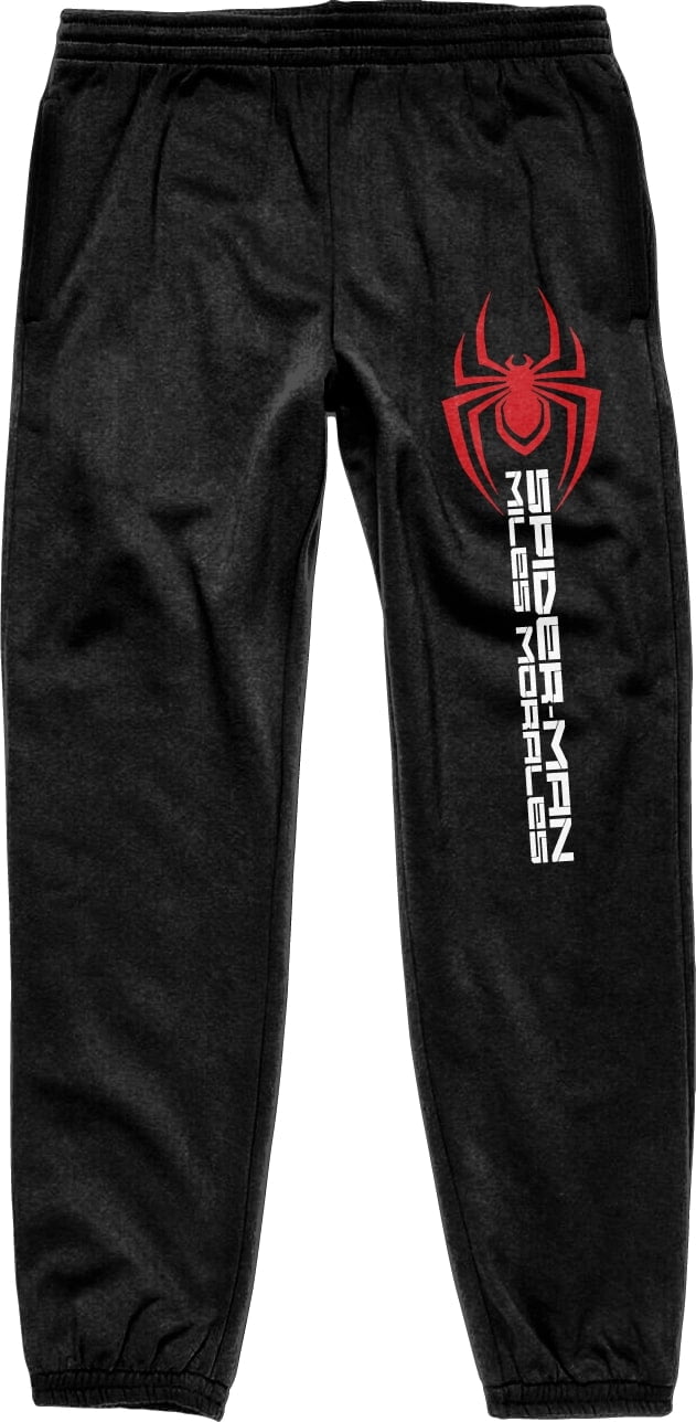 Marvel Miles Morales Game Men's Black Drawstring Sweats--XS - Walmart.com