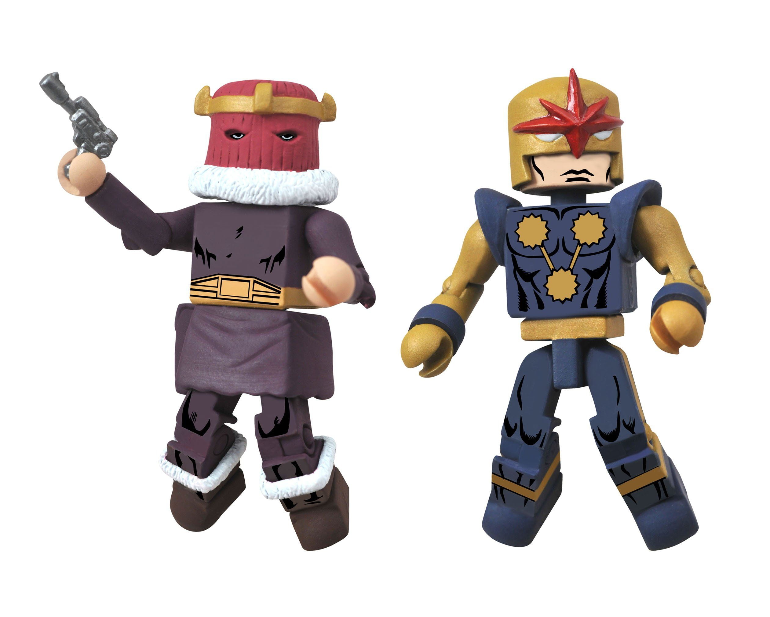 Marvel Mini Mates 2-pack : Baron Zemo I & Nova Corps Centurion ...