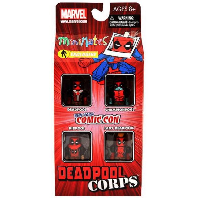 Marvel Minimates Deadpool Corps Minifigure 4-Pack - Walmart.com
