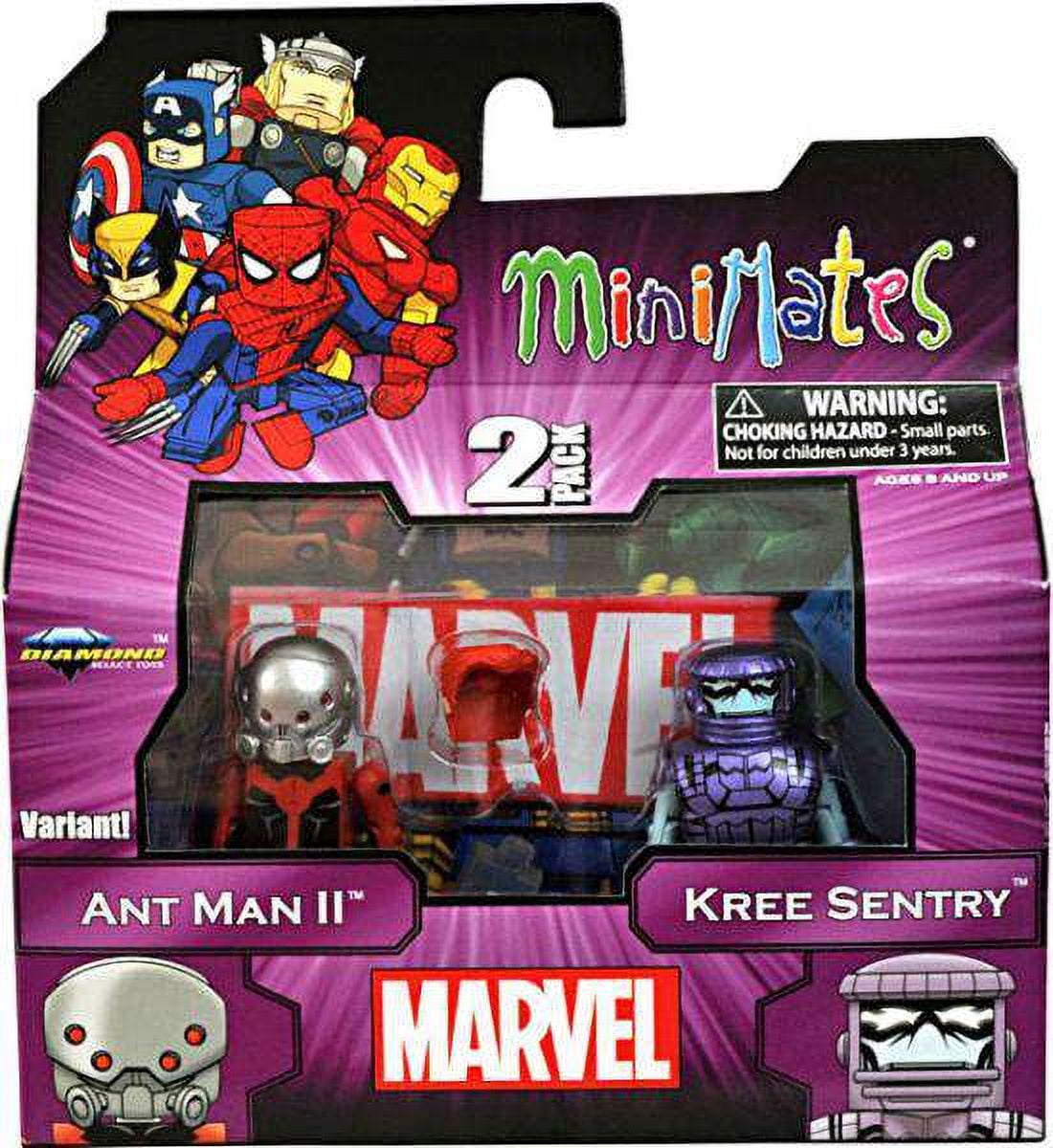 Marvel Minimates Series 44 Ant Man II & Kree Sentry Minifigure 2-Pack ...