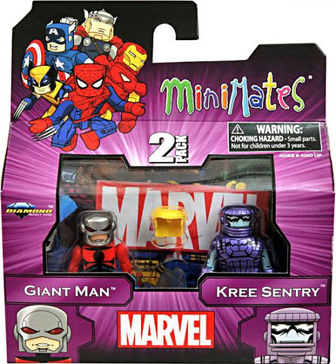 Marvel Minimates Series 44 Giant Man & Kree Sentry Minifigure 2-Pack ...