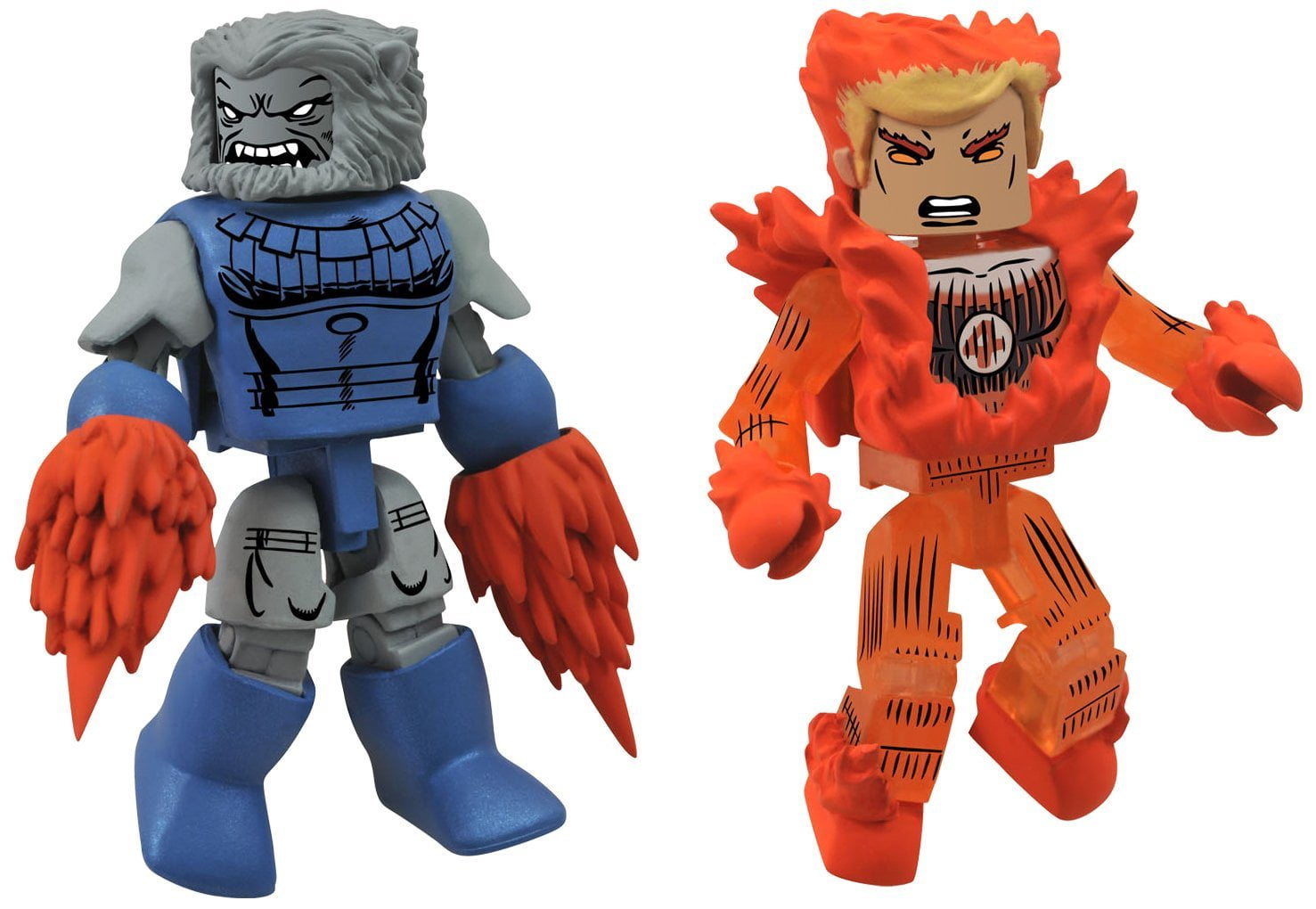Marvel Minimates Series 48 Torch & Blast - Walmart.com