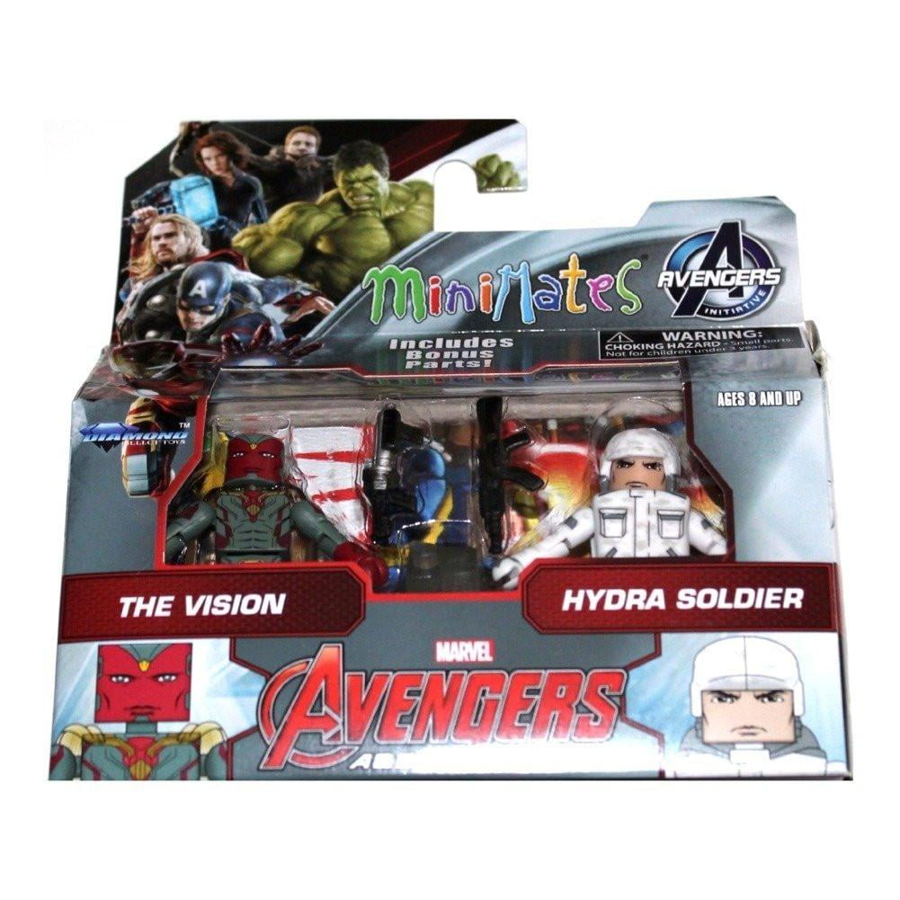 Marvel Minimates Series 63 The Vision & Hydra Soldier Minifigure 2-Pack ...