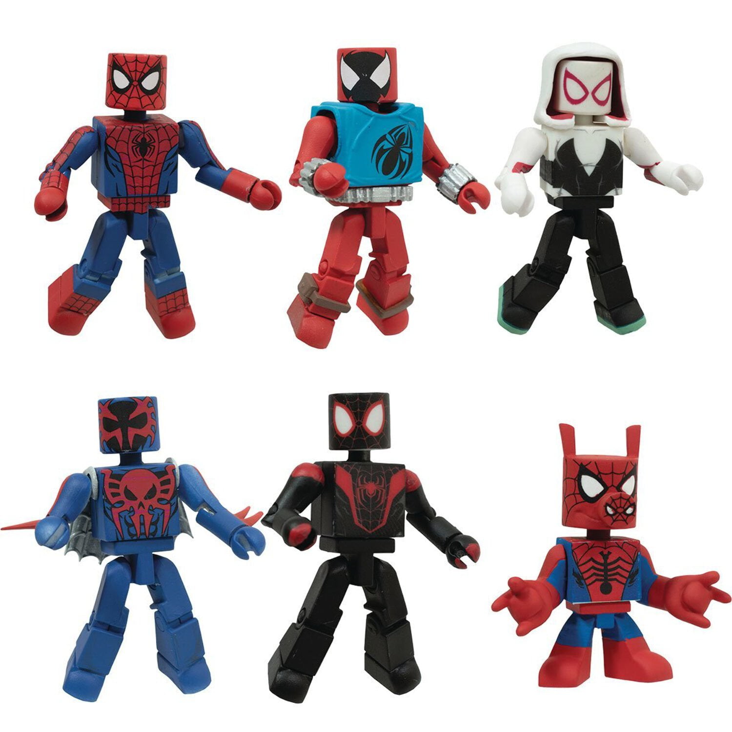 Marvel Minimates Spider-Man Spiderverse DLX Box Set - Walmart.com