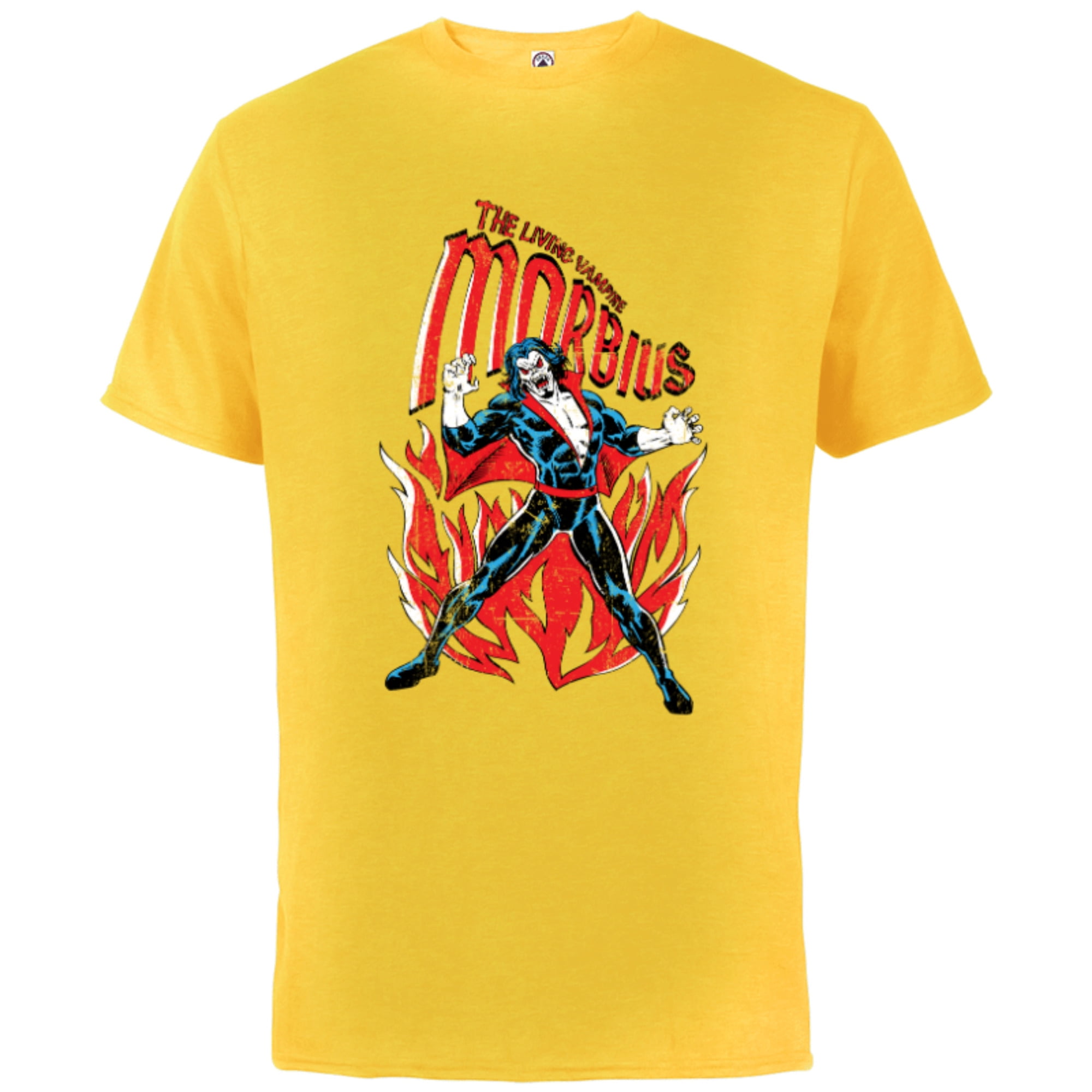 Marvel Monsters Morbius the Living Vampire Flames Distressed- Short ...