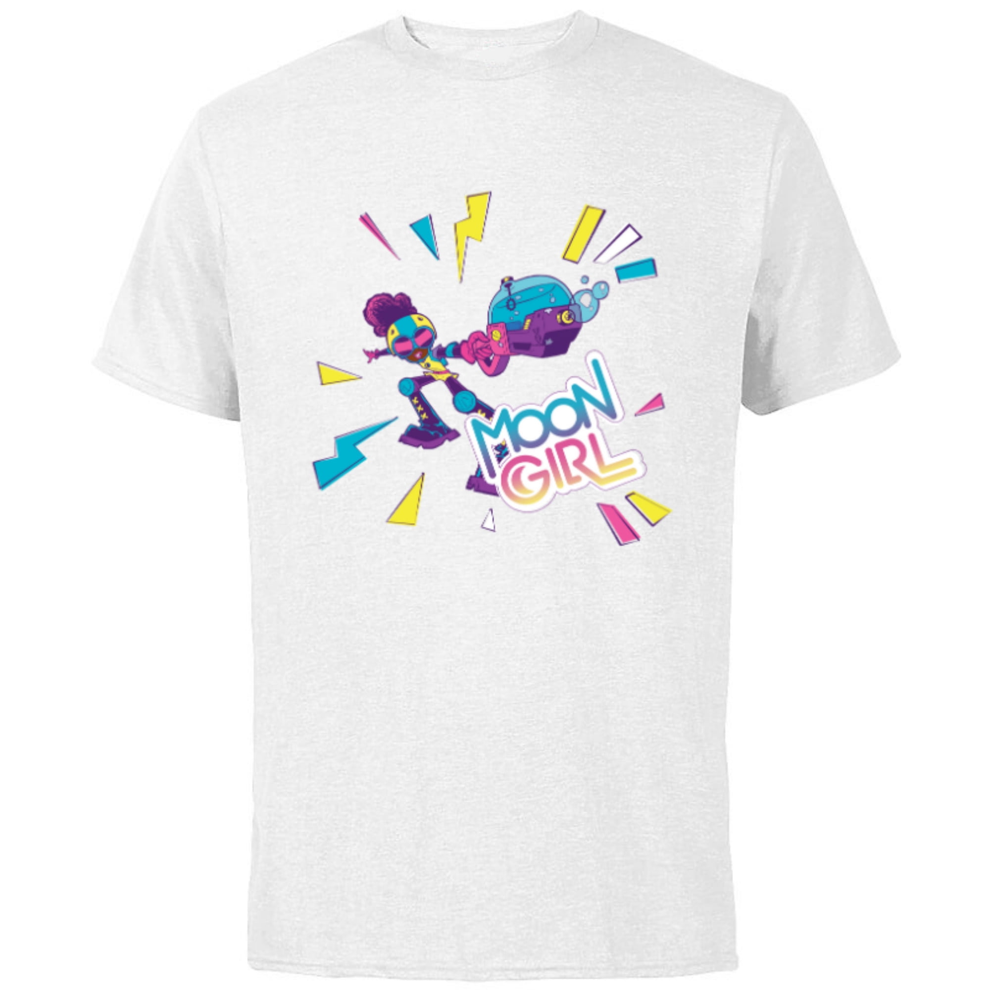 Marvel Moon Girl and Devil Dinosaur Bubble Blaster Go - Short Sleeve ...