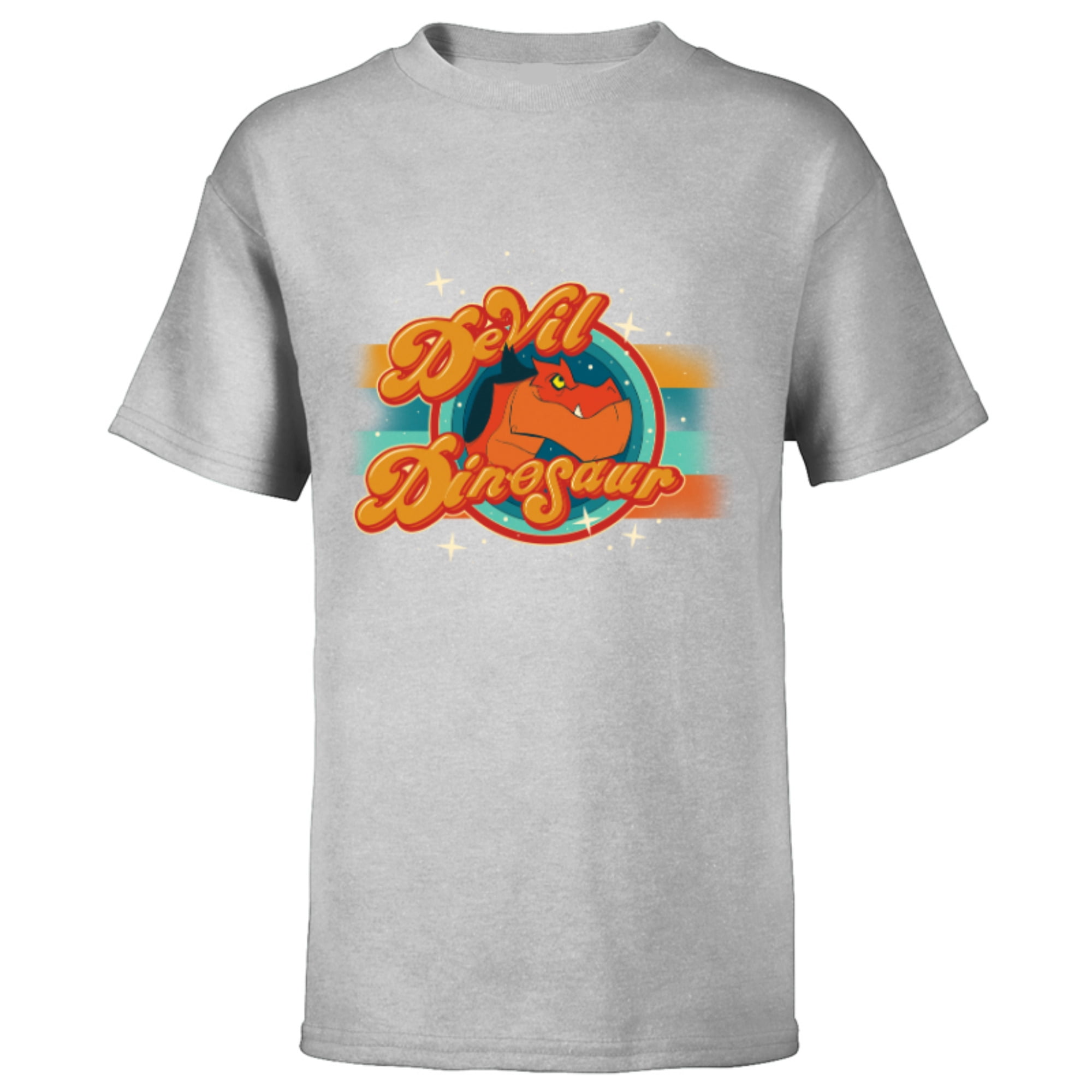 Marvel Moon Girl and Devil Dinosaur Dino Logo with Stars - Short Sleeve ...