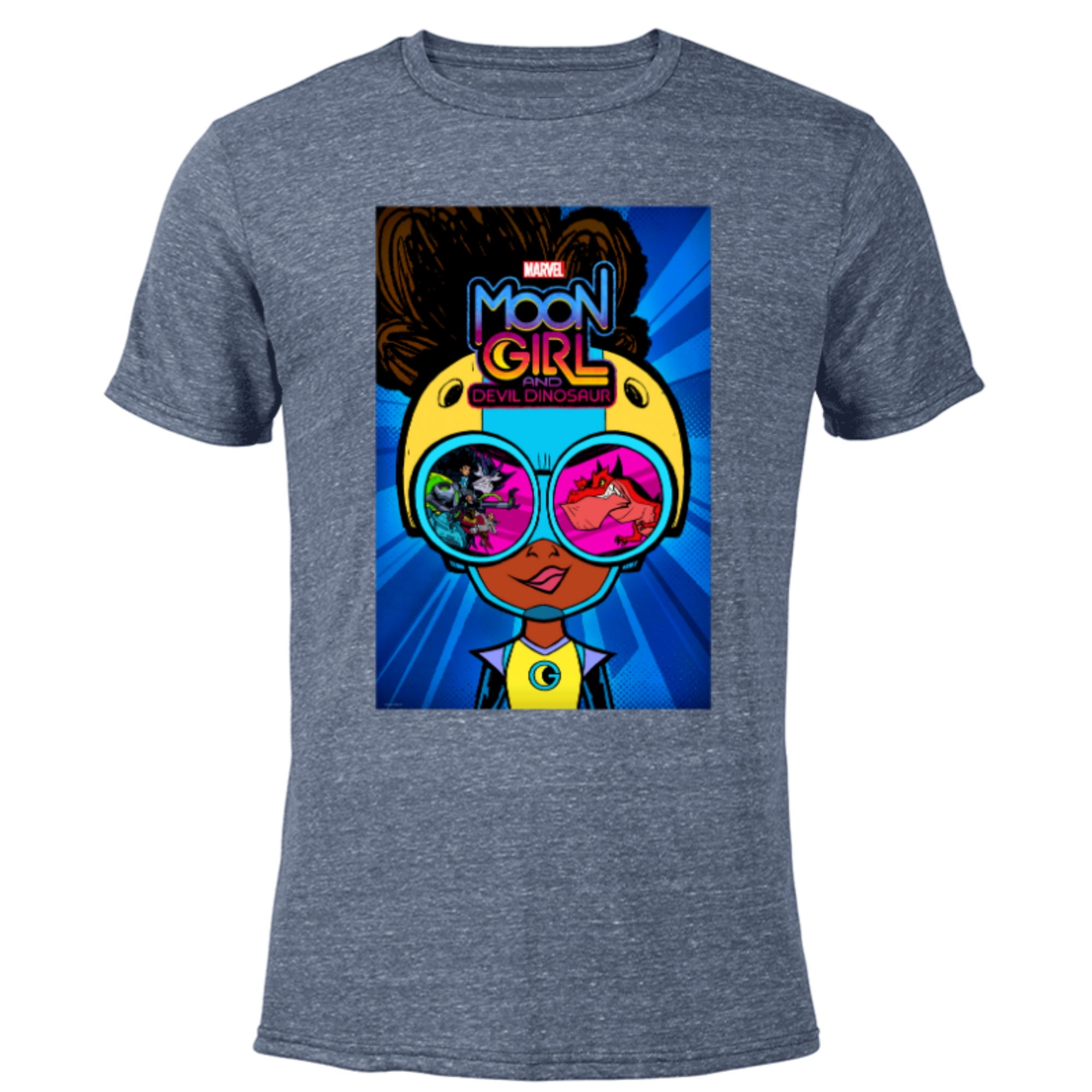 Marvel Moon Girl and Devil Dinosaur Goggles Good vs. Bad - Short Sleeve ...