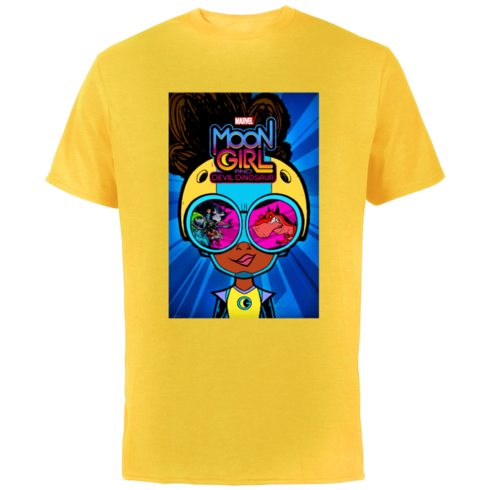 Marvel Moon Girl and Devil Dinosaur Goggles Good vs. Bad - Short Sleeve ...