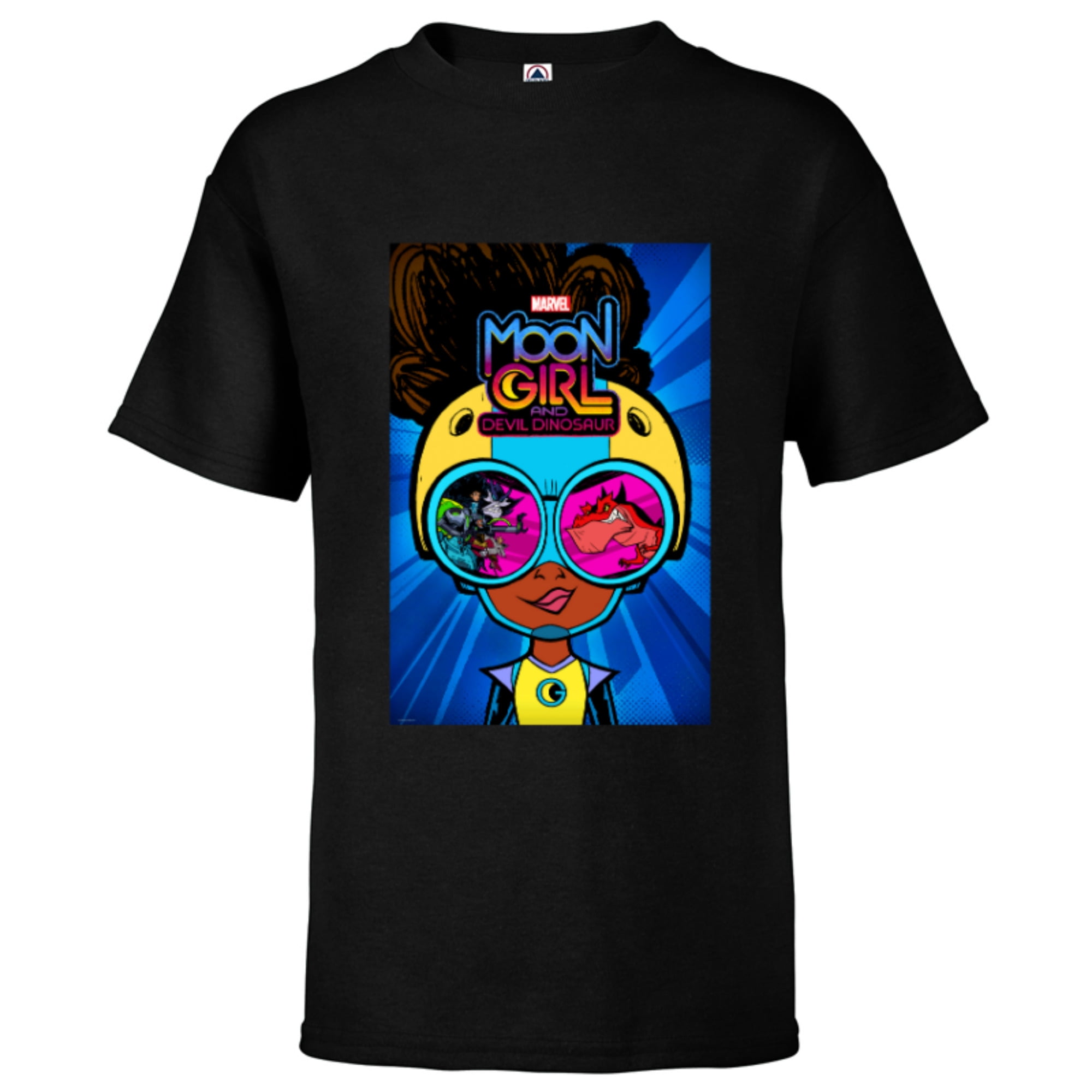 Marvel Moon Girl and Devil Dinosaur Goggles Good vs. Bad - Short Sleeve ...