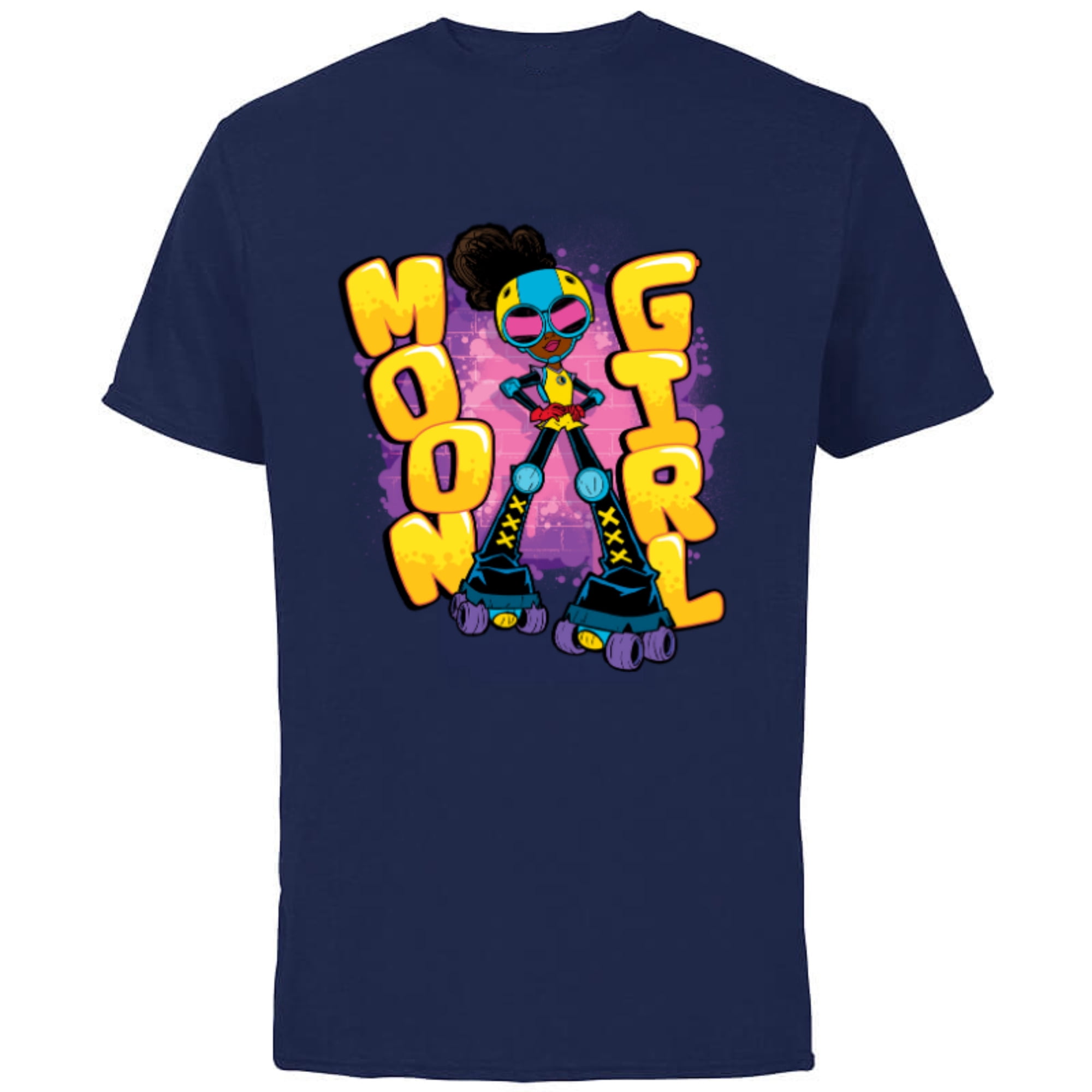 Marvel Moon Girl and Devil Dinosaur Name Street Art Style - Short ...