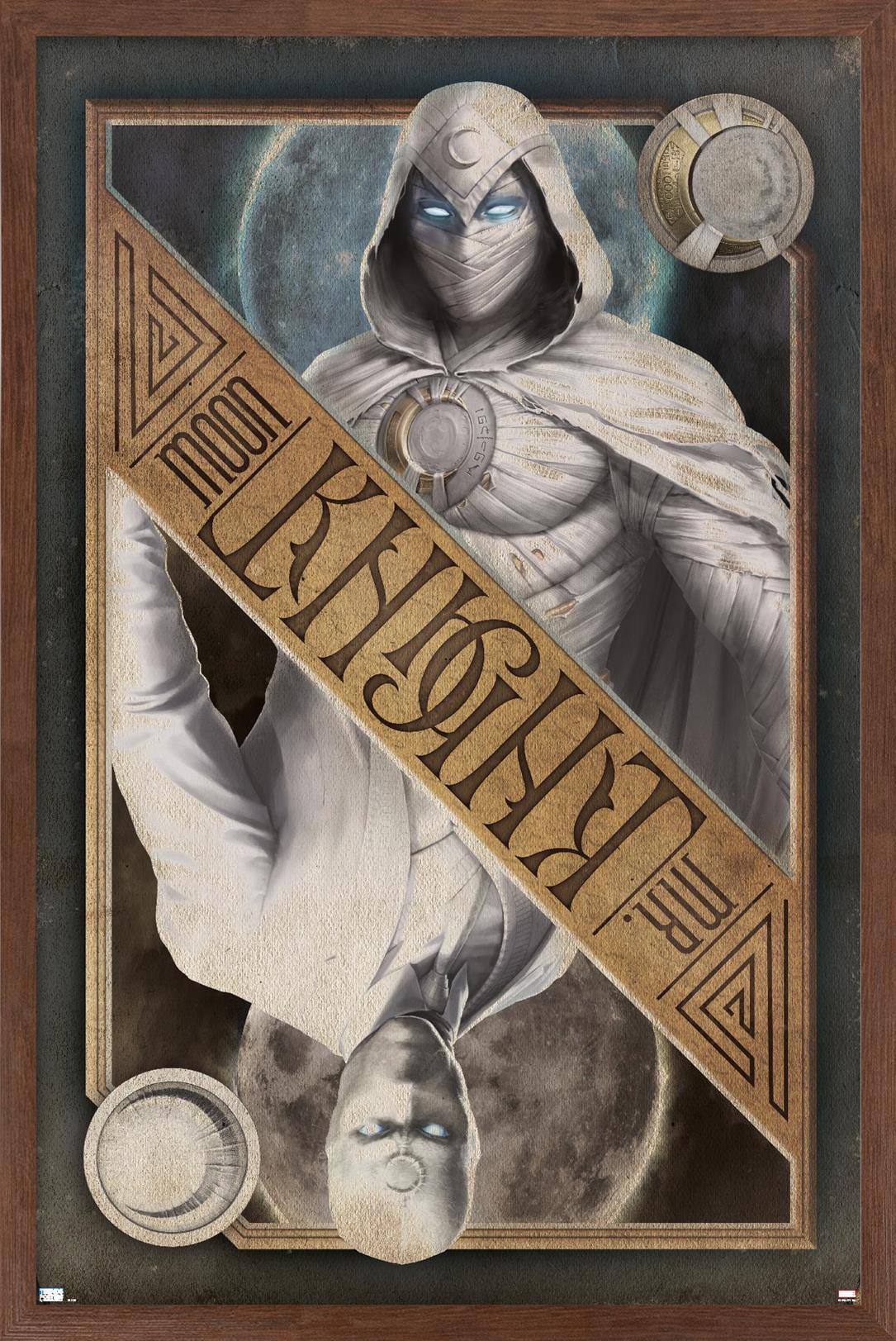 Marvel Moon Knight - Card Wall Poster, 14.725" x 22.375" Framed ...
