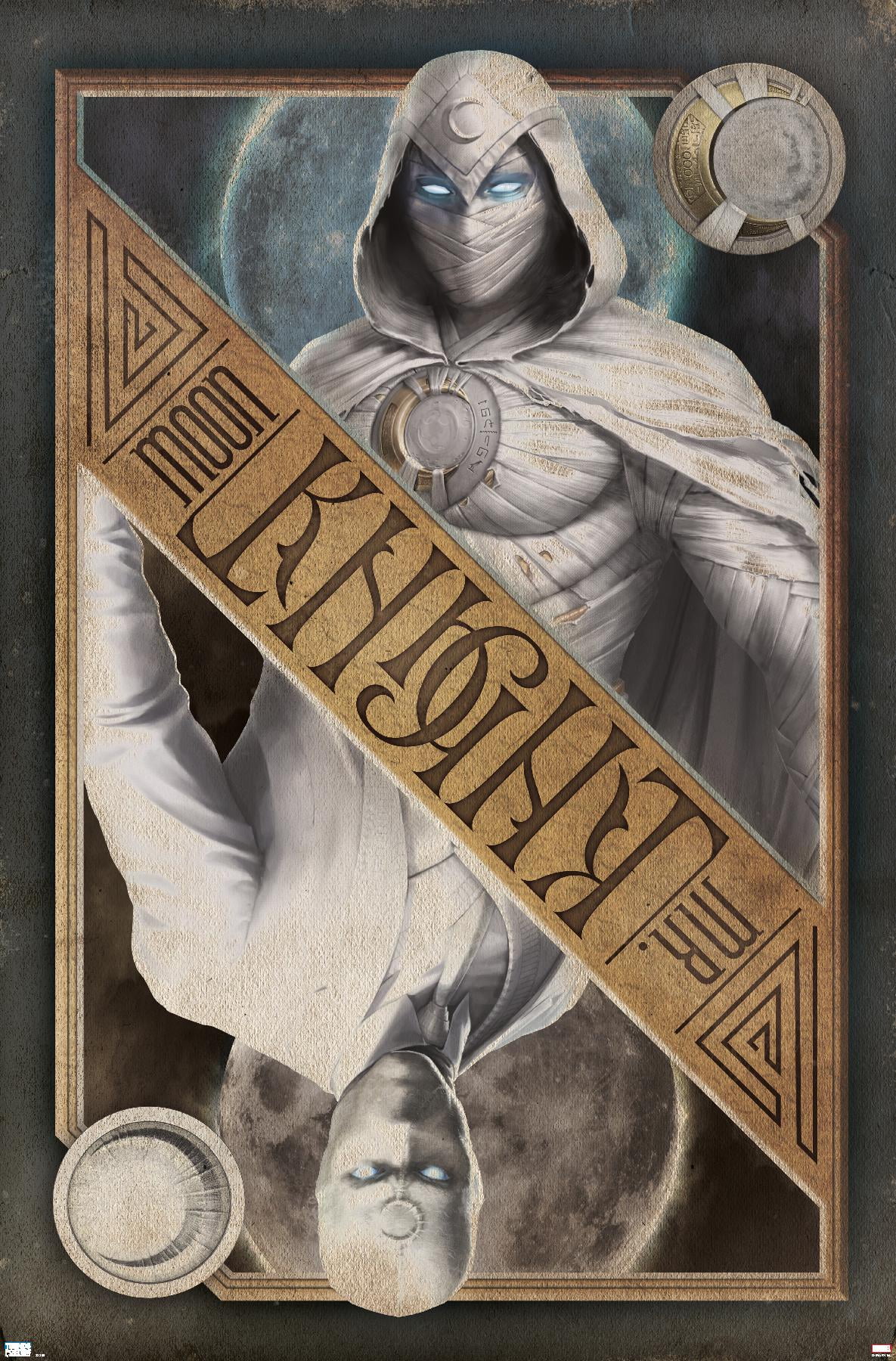 Marvel Moon Knight - Card Wall Poster, 14.725" x 22.375" - Walmart.com
