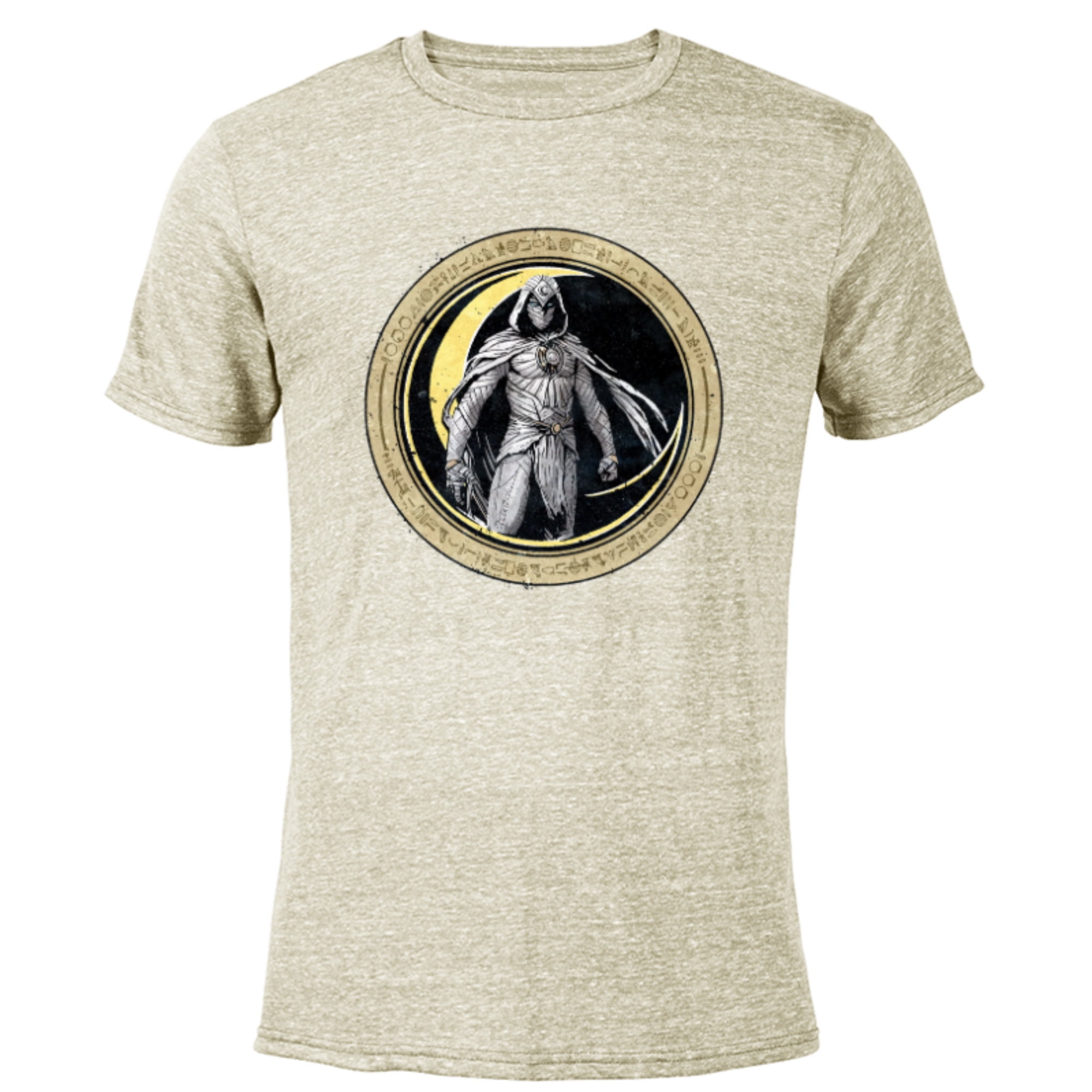 Marvel Moon Knight Crescent Egyptian Hieroglyphs - Short Sleeve Blended ...