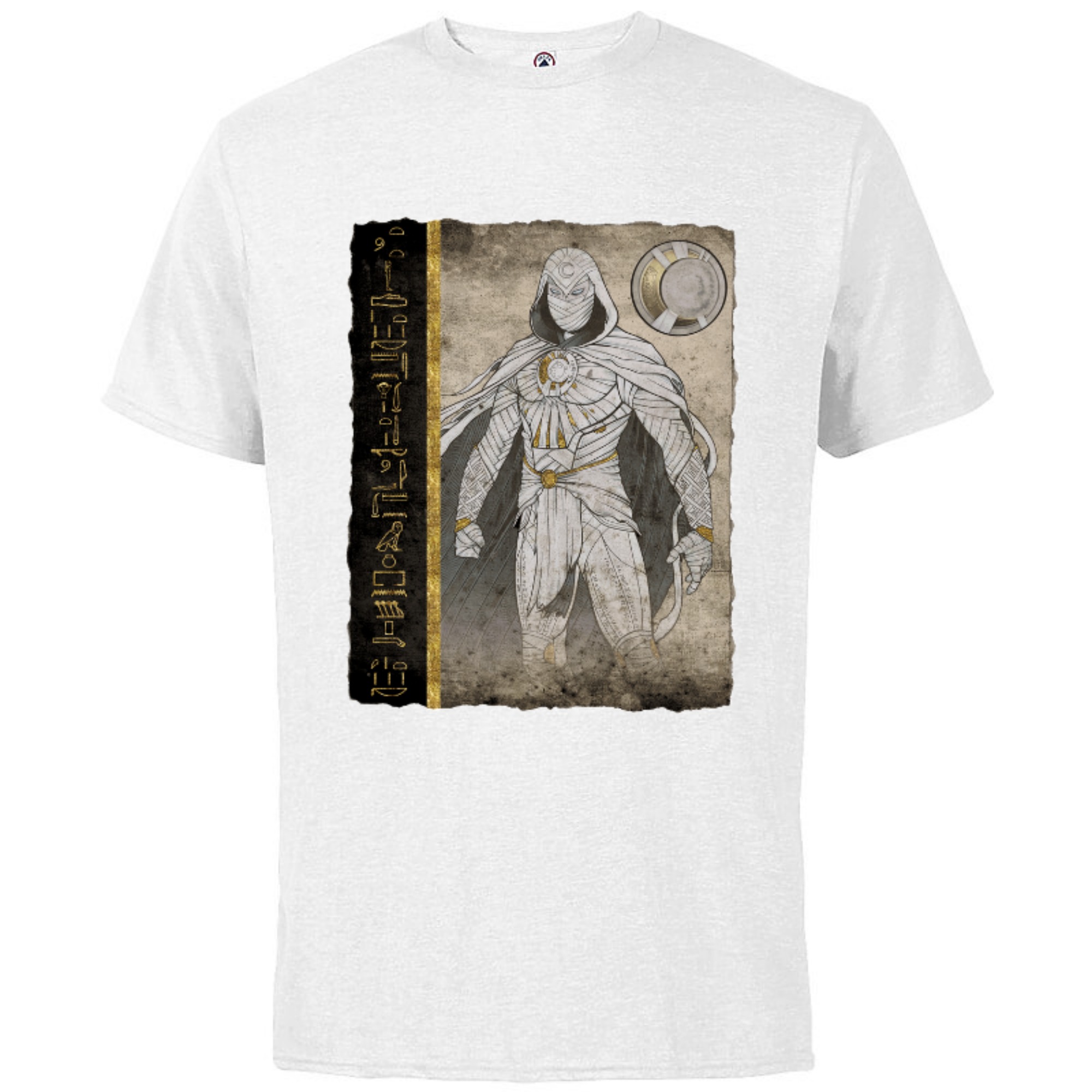 Marvel Moon Knight Egyptian Papyrus - Short Sleeve Cotton T-Shirt for ...