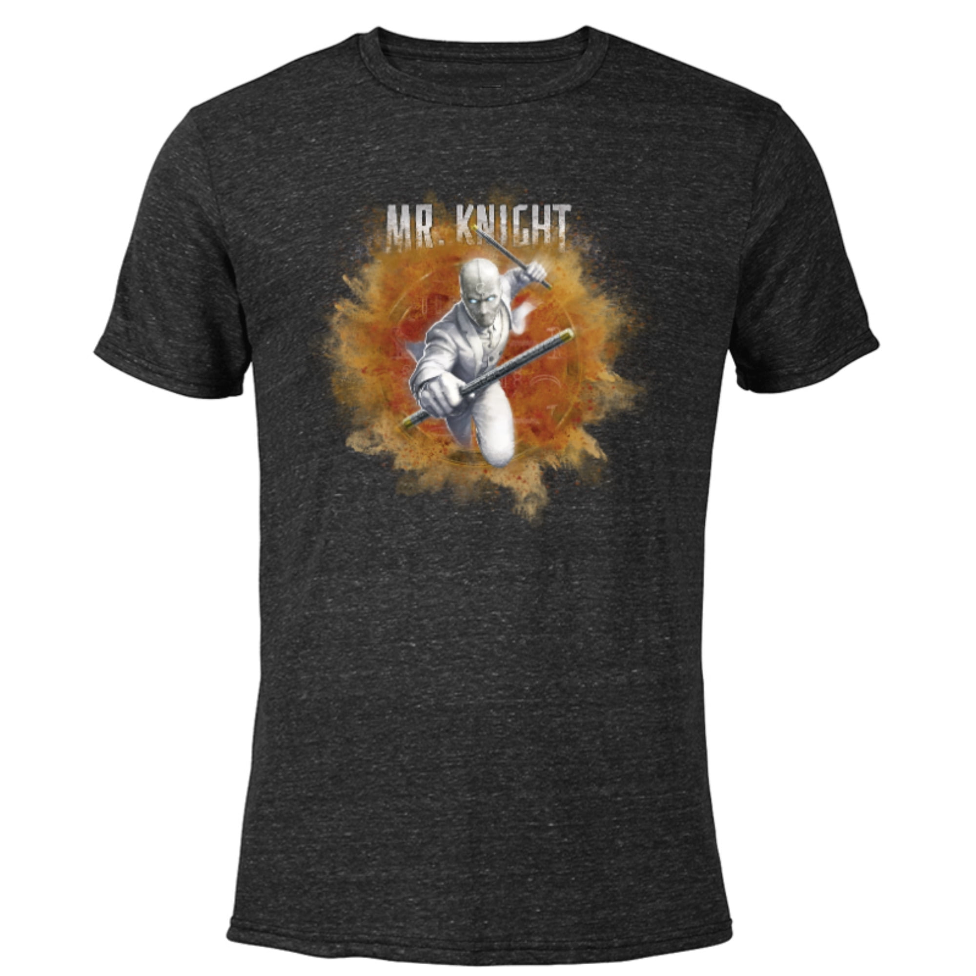 Marvel Moon Knight Mr. Knight Batons - Short Sleeve Blended T-Shirt for ...
