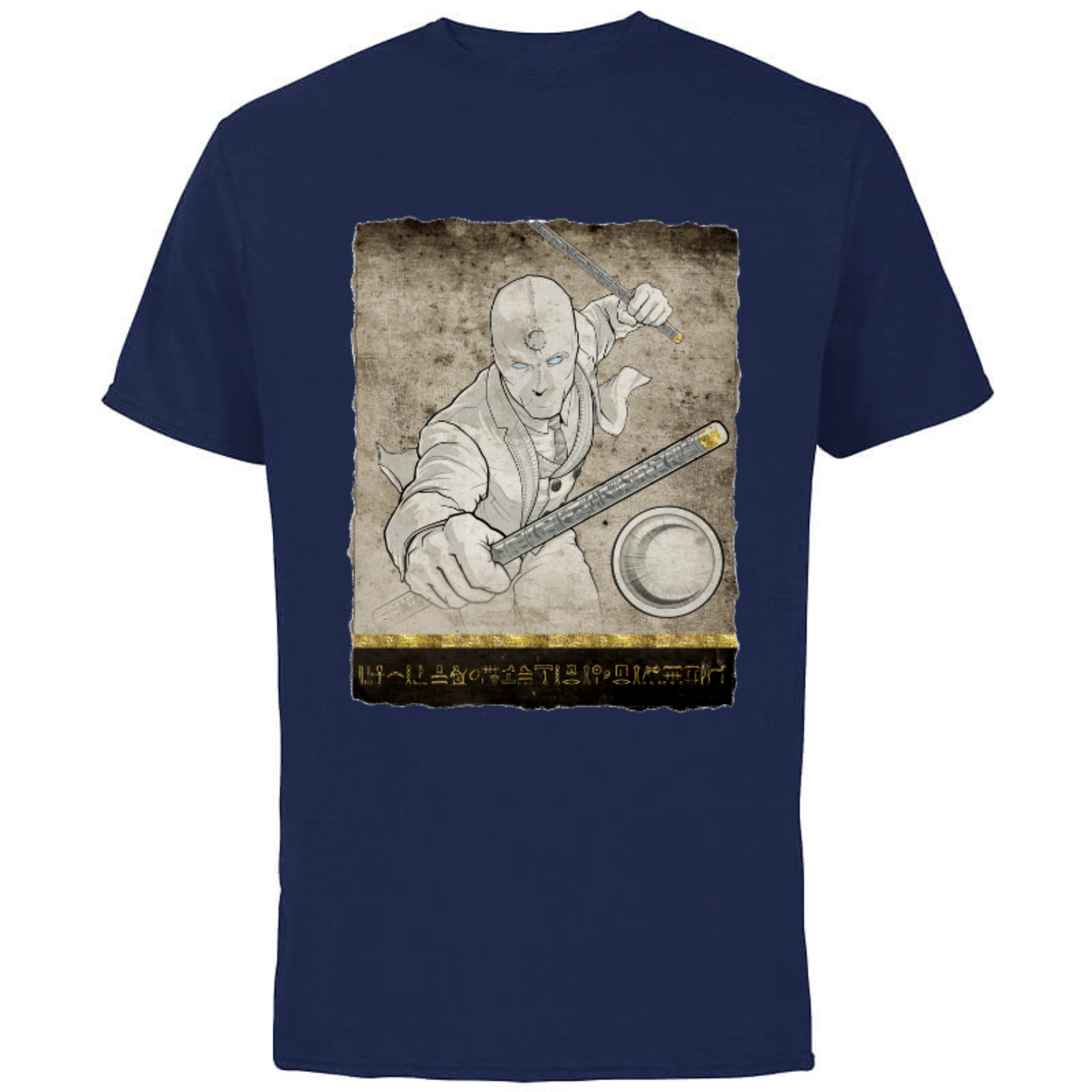 Marvel Moon Knight Mr. Knight Batons and Hieroglyphs - Short Sleeve ...