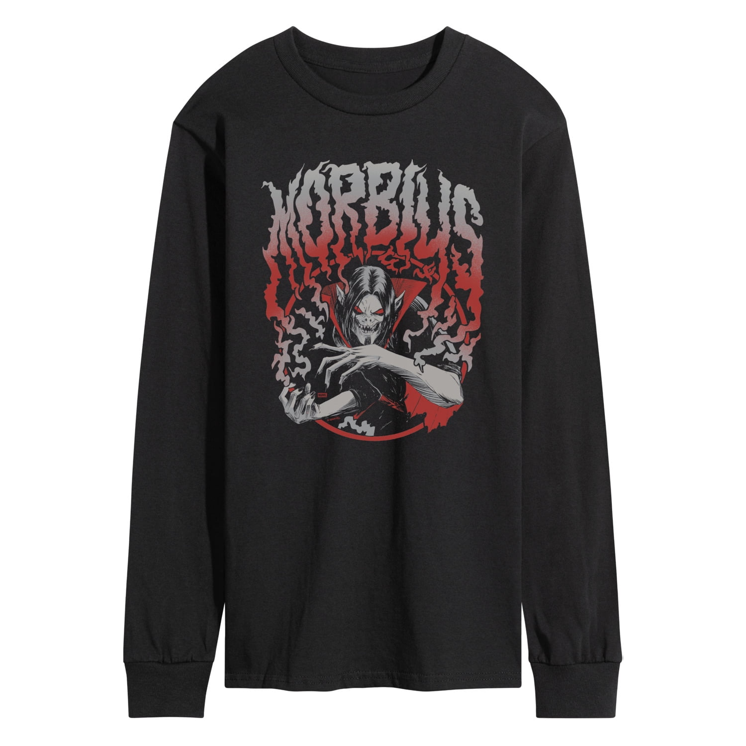 Marvel - Morbius Metal - Men's Long Sleeve Graphic T-Shirt - Walmart.com