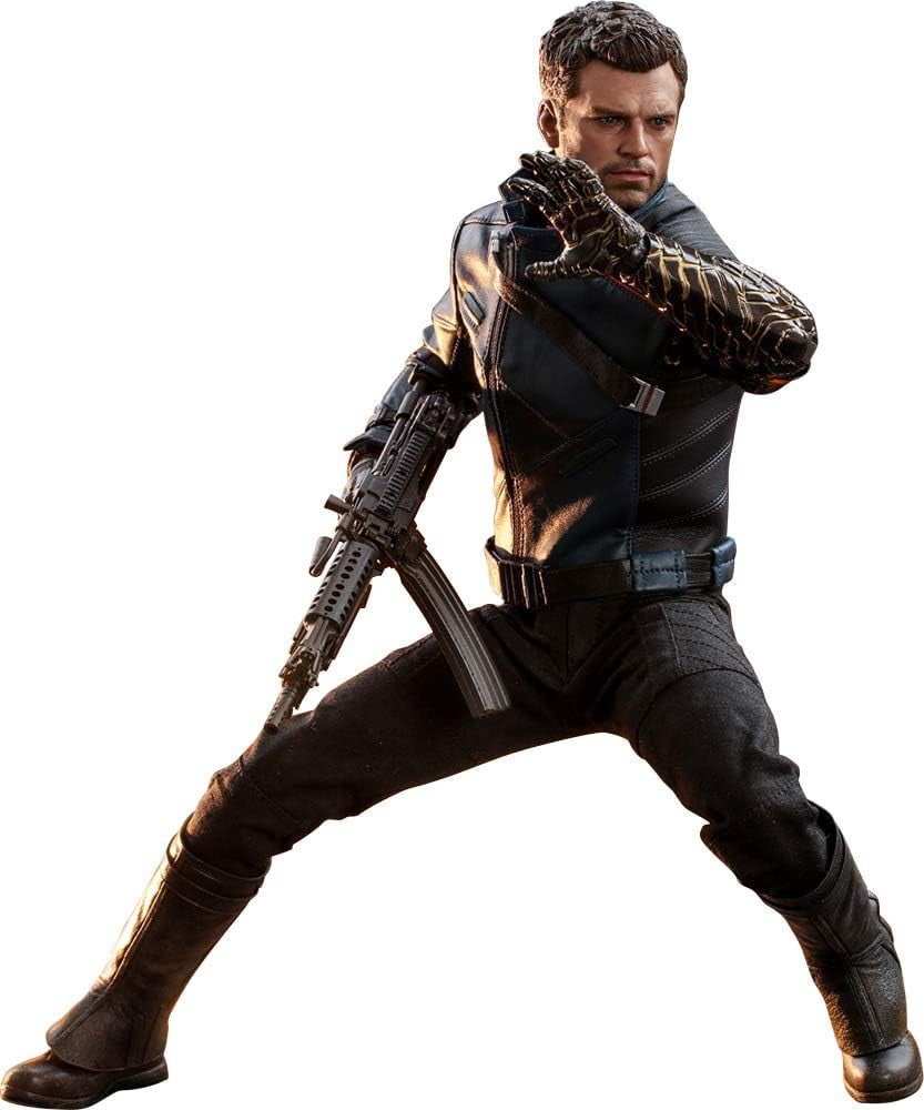 Marvel Movie Masterpiece Winter Soldier Collectible Figure from Falcon ...