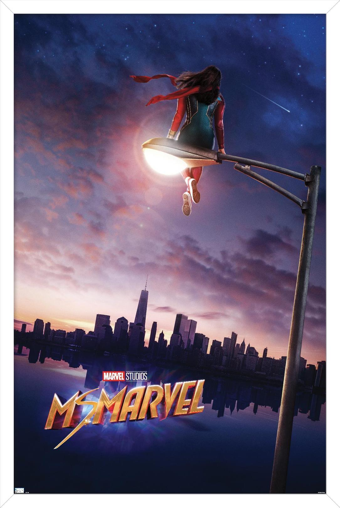 Marvel Ms. Marvel - Teaser One Sheet Wall Poster, 14.725" x 22.375 ...