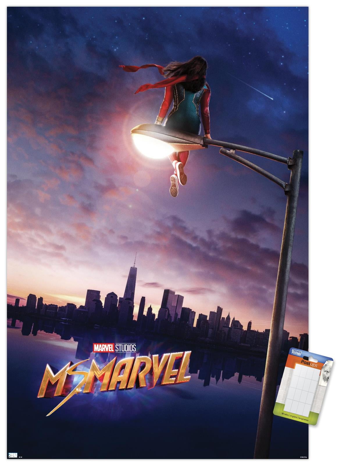 Marvel Ms. Marvel - Teaser One Sheet Wall Poster, 14.725" x 22.375 ...