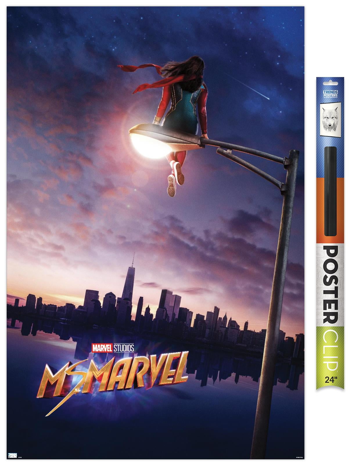 Marvel Ms. Marvel - Teaser One Sheet Wall Poster, 22.375" x 34 ...