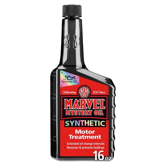 Marvel Mystery Oil Synthetic Motor Treatment, Full Synthetic, 16 fl oz ...