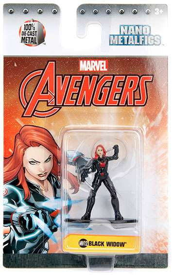 Marvel Nano Metalfigs Black Widow Diecast Figure - Walmart.com