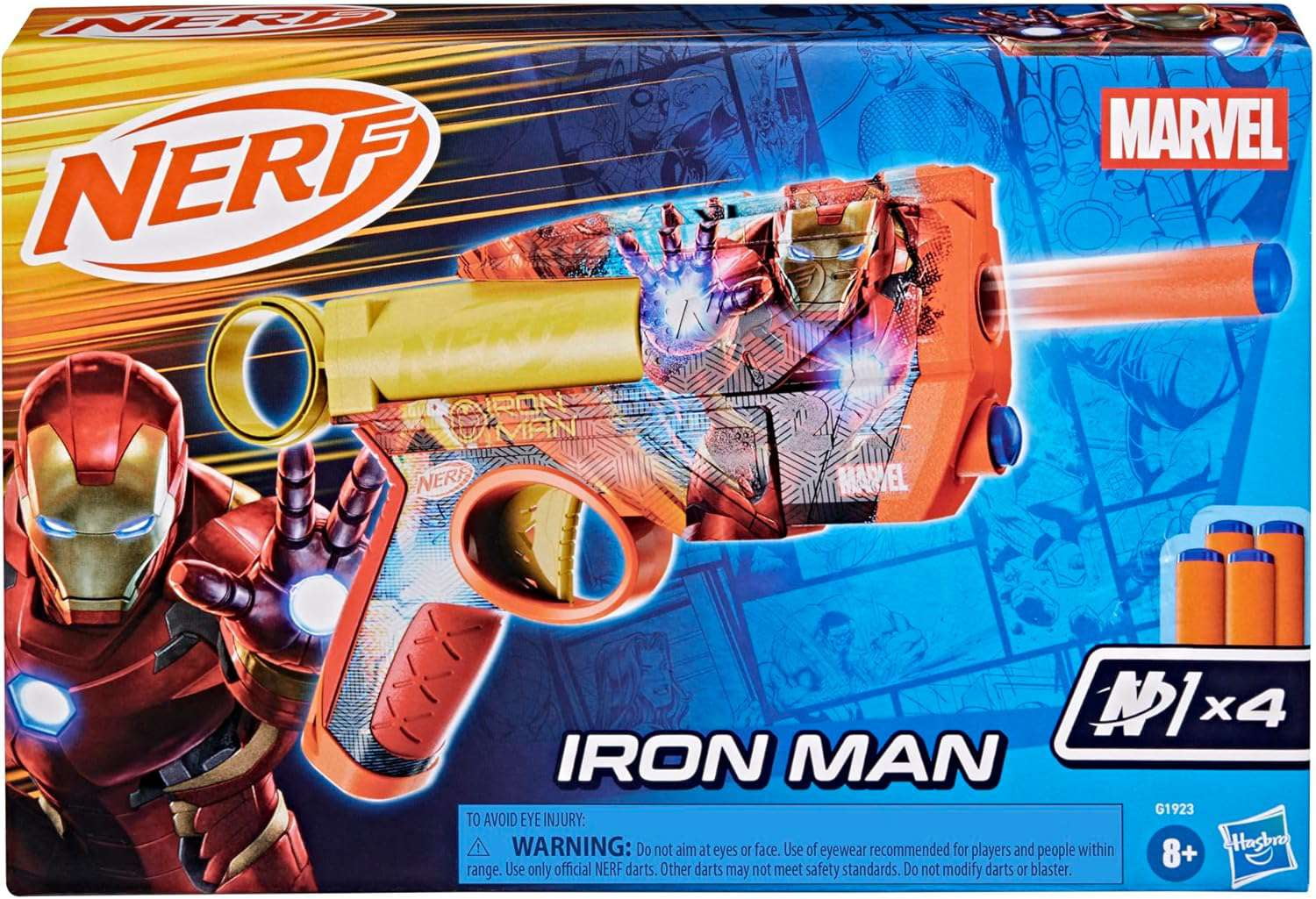 Marvel Nerf Iron Man Blaster - Walmart.com