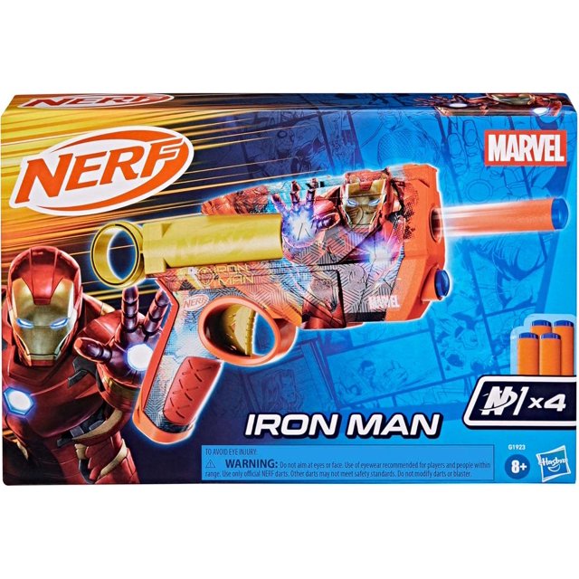 Marvel Nerf Iron Man Blaster - Walmart Business Supplies