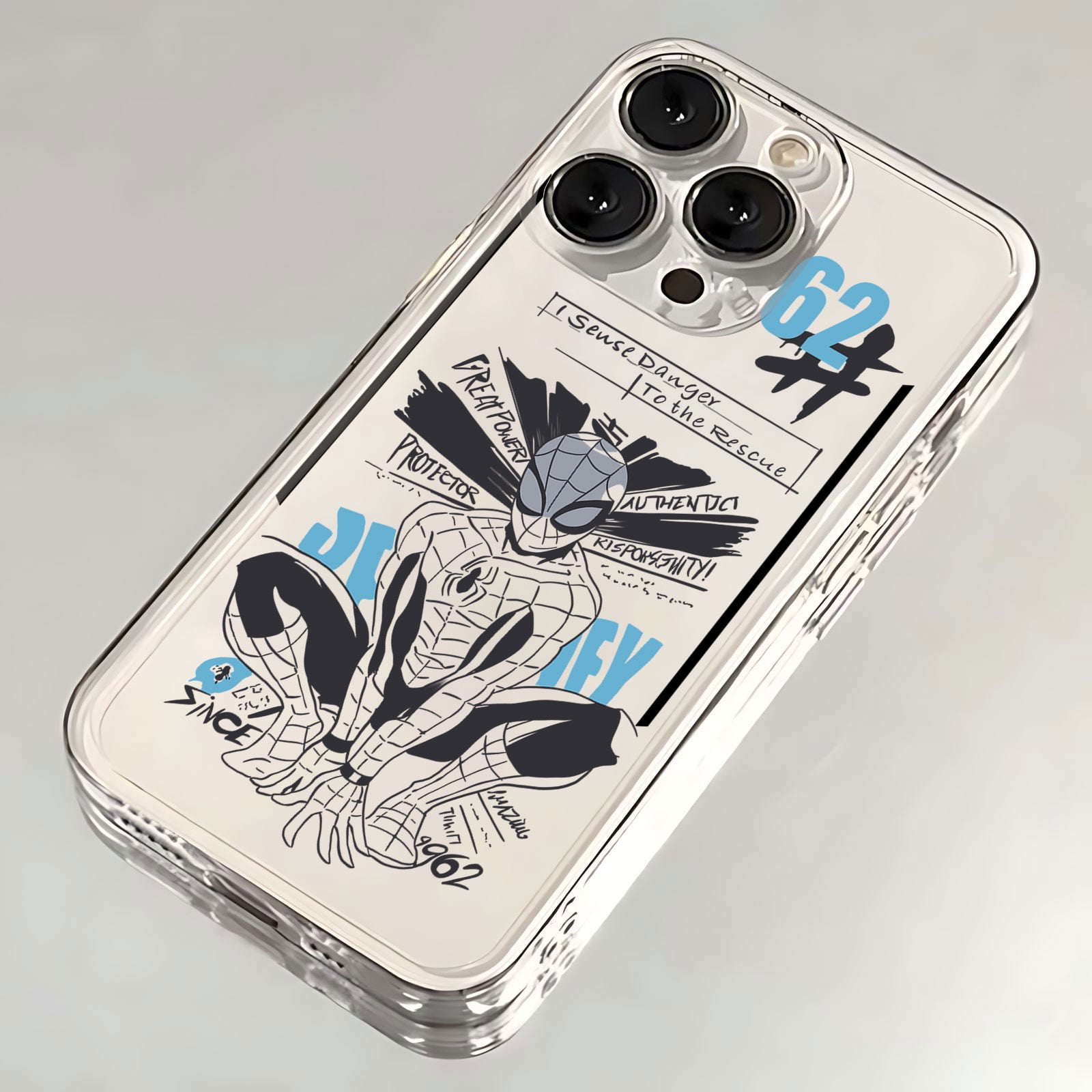 Marvel New Avengers Spiderman Phone Case For iPhone 16 15 14 13 12 11 ...