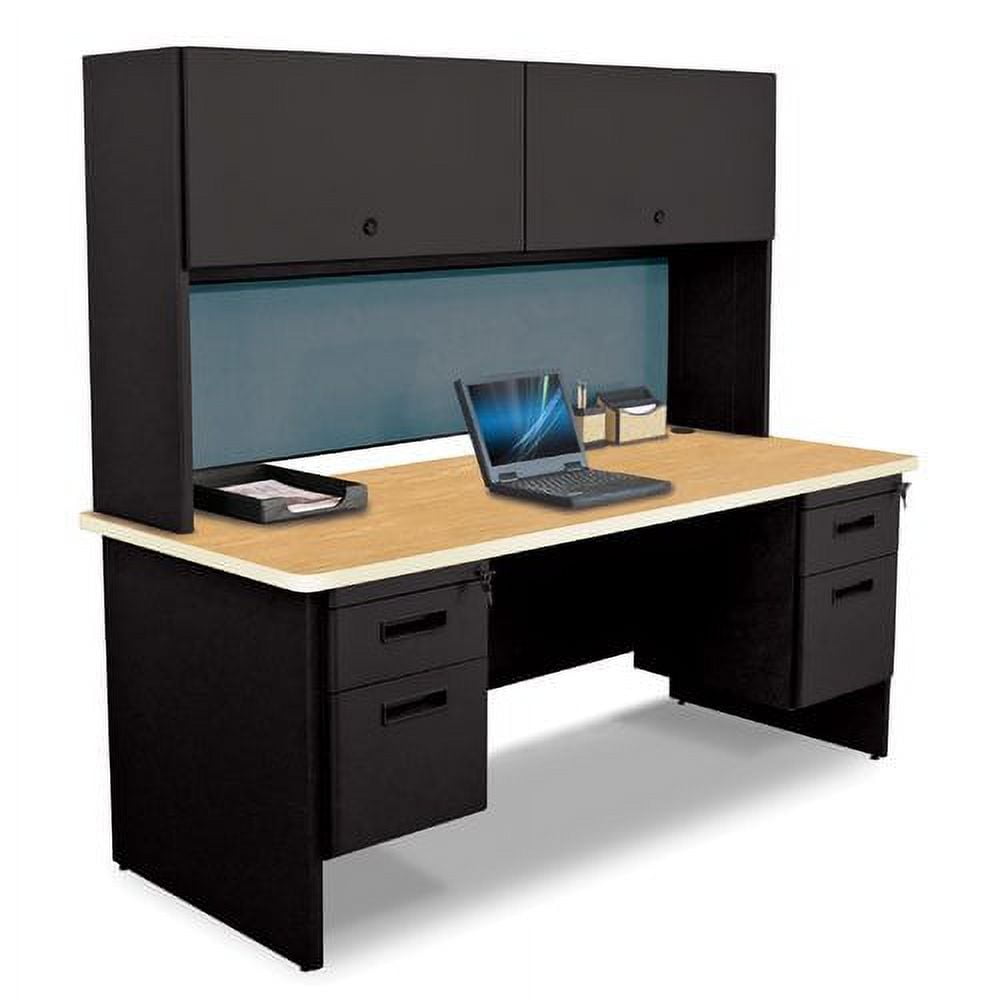 Marvel Office Furniture Pronto Double Pedestal Flipper Door Cabinet ...