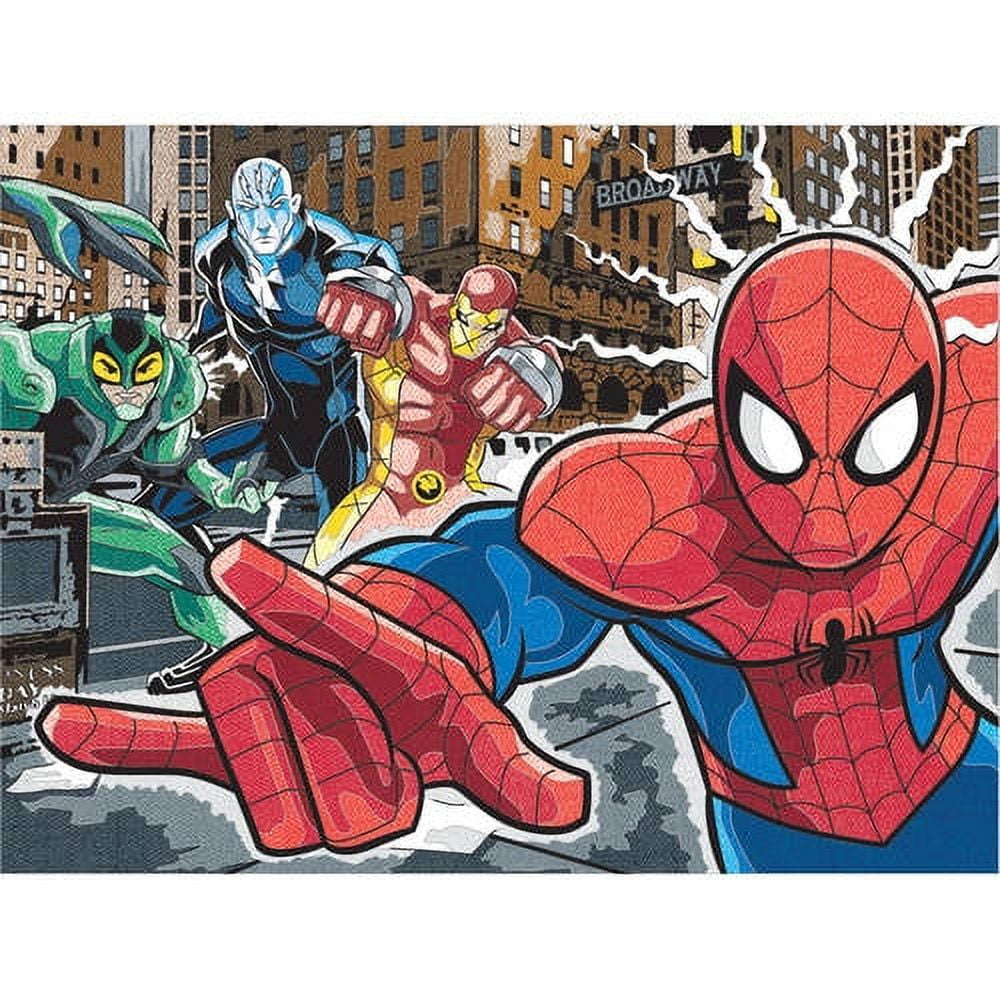 Marvel Pencil By Number Kits-spiderman A - Walmart.com