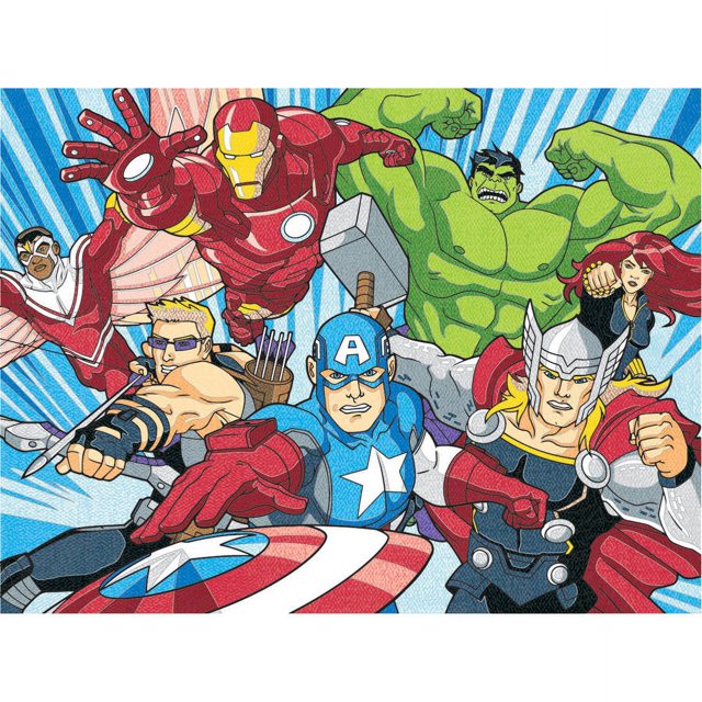 Marvel Pencil By Number Kits - Walmart.com