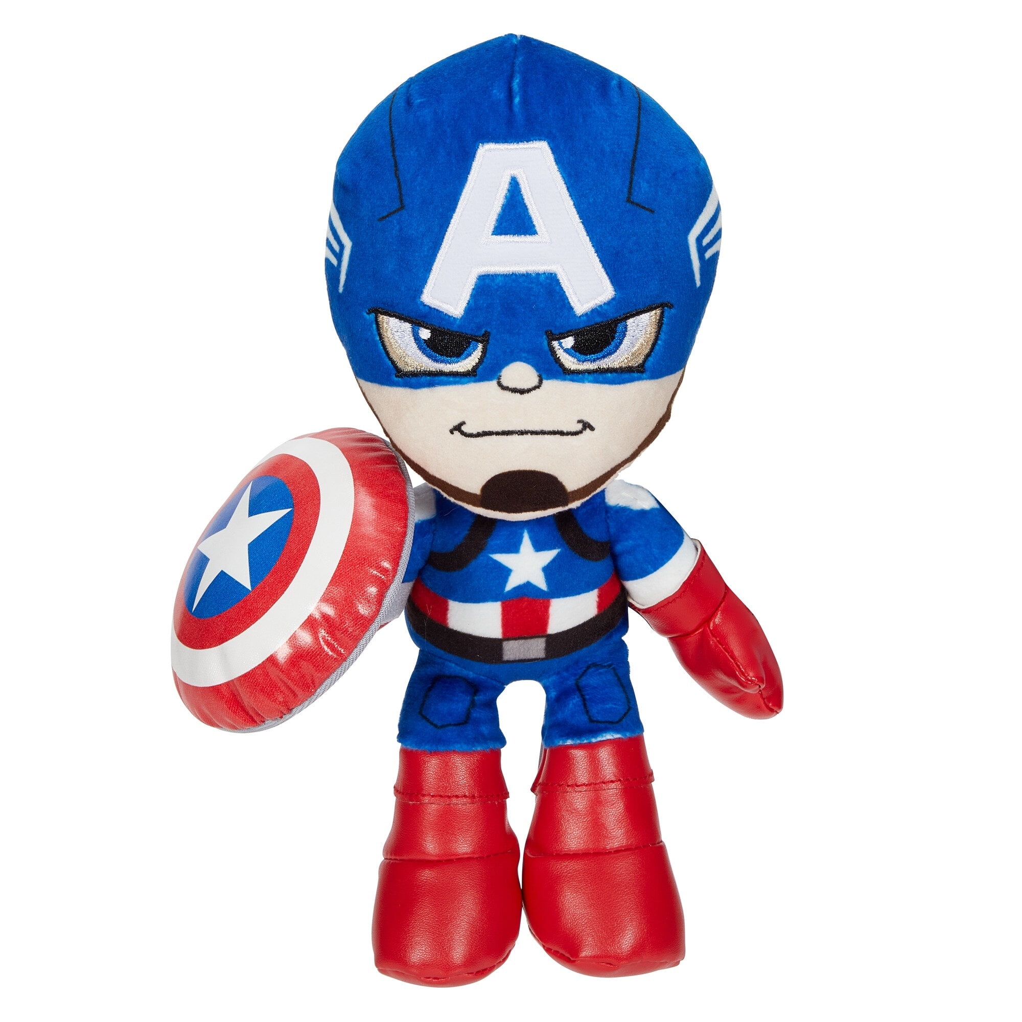 Marvel Plush Character, 8-inch Captain America Soft Doll for Ages 3 ...