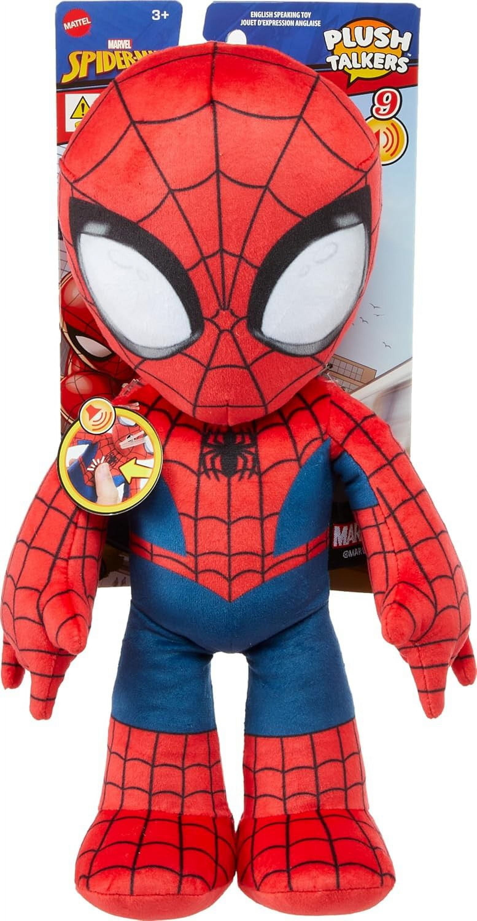Marvel Plush Talkers Spider-Man Plush with Sound - Walmart.com
