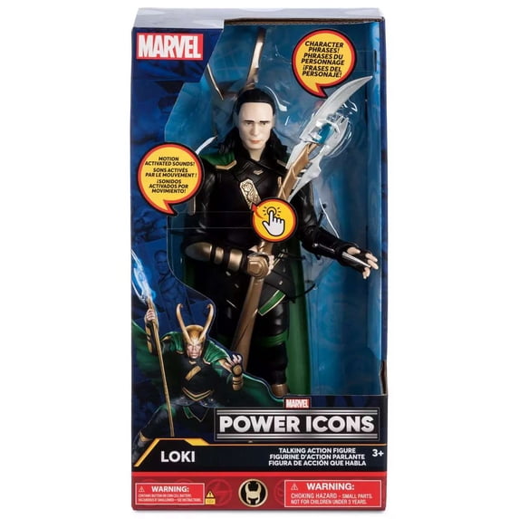 Marvel Avengers Endgame Loki Action Figure with Sound & Helmet ...