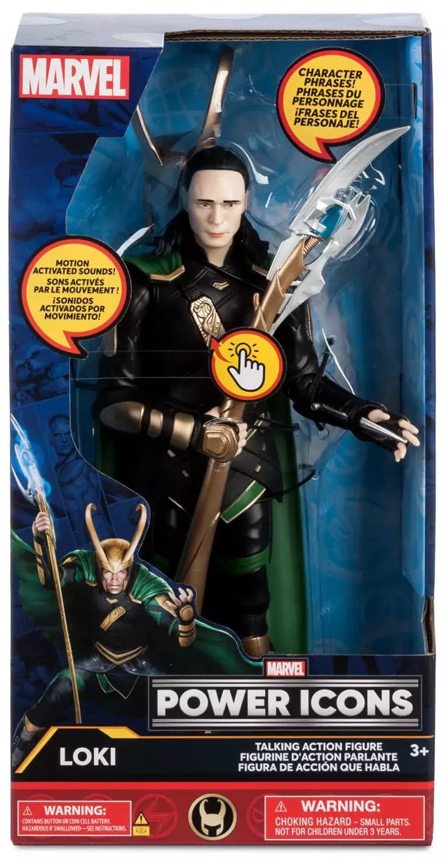 Marvel Avengers Endgame Loki Action Figure with Sound & Helmet ...