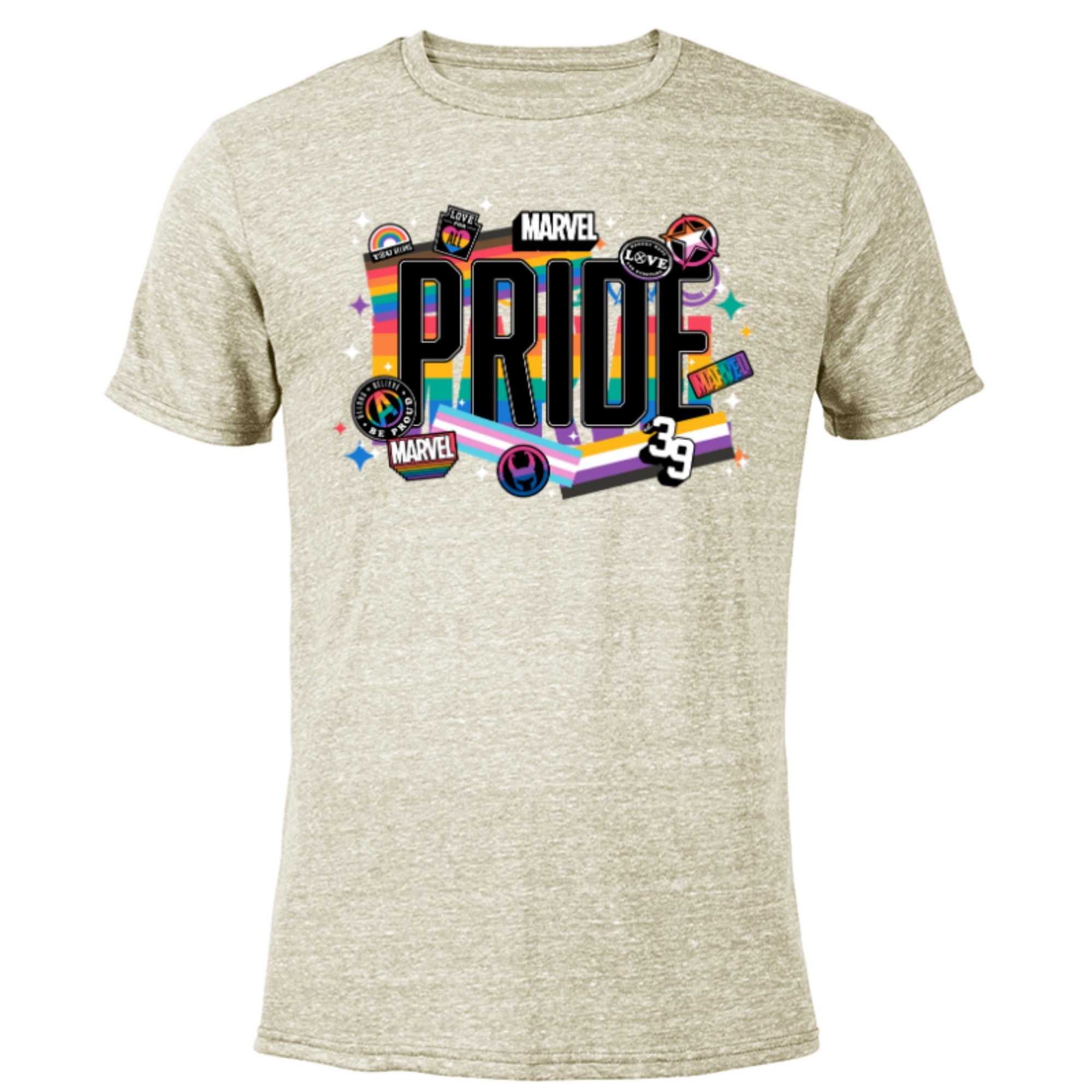 Marvel Pride Rainbow Flags Proud Heroes Stickers Est. ‘39 - Short ...