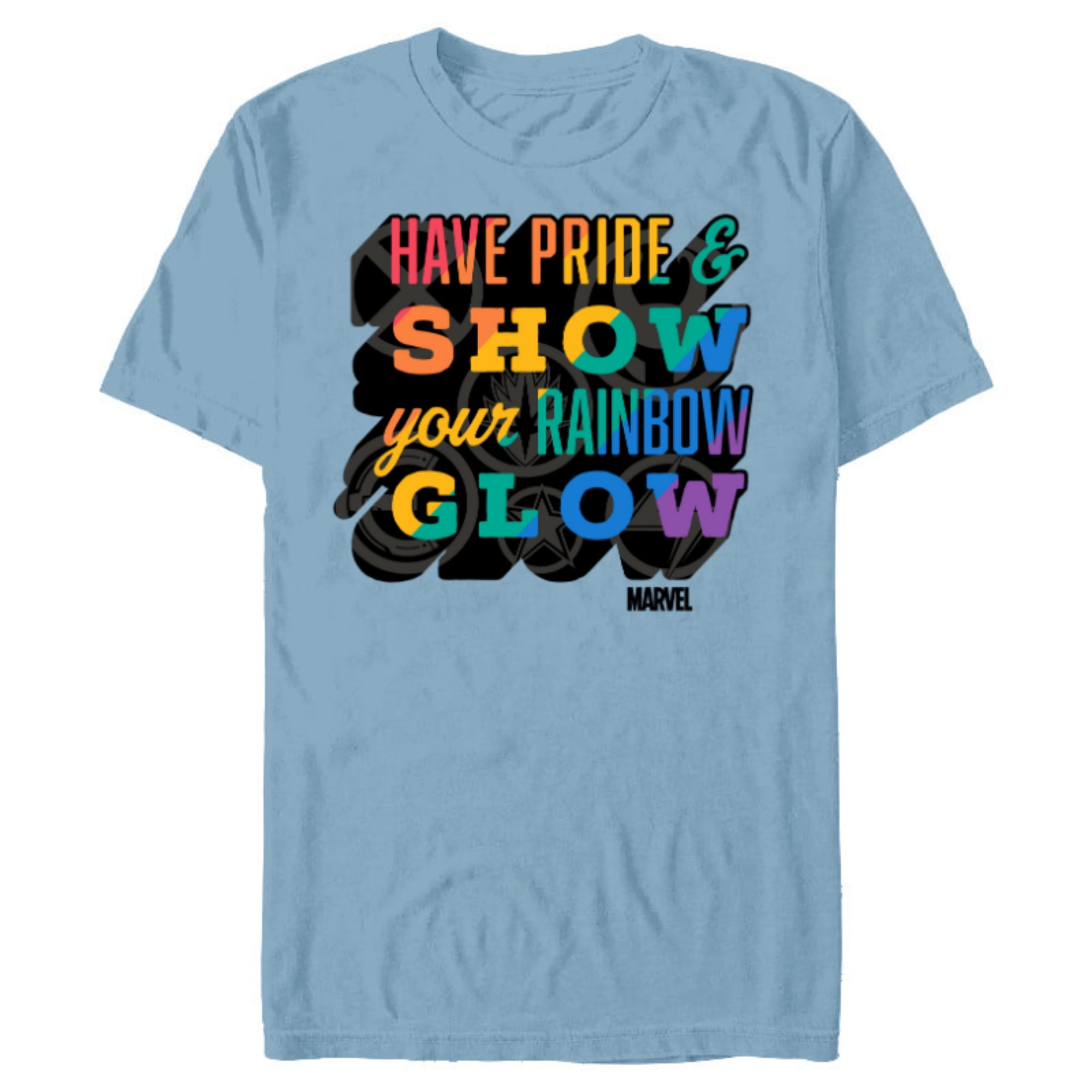 Marvel Pride Rainbow Have Pride & Show Your Rainbow Glow - Short Sleeve ...