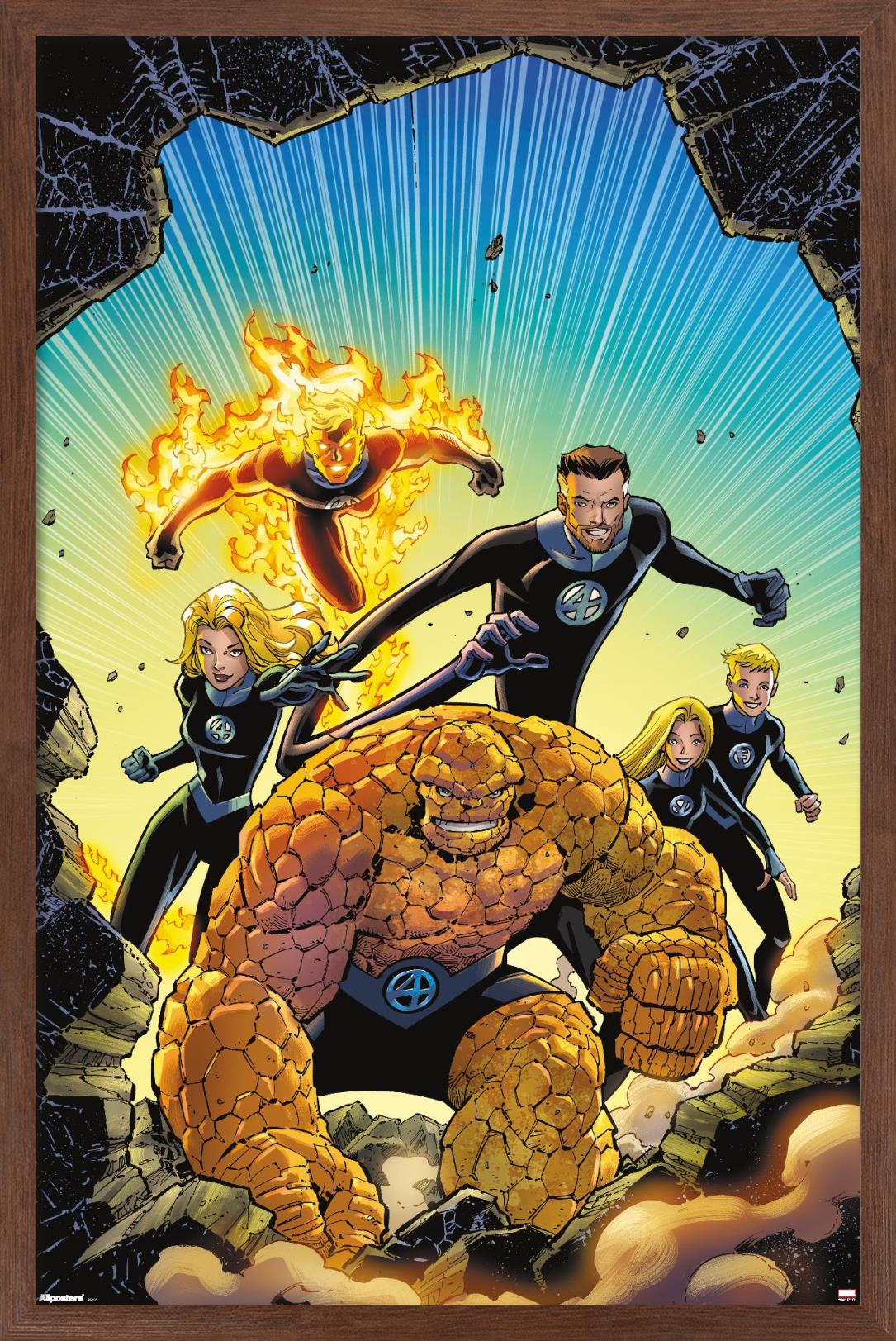 Marvel Publishing: Fantastic Four - Fantastic Four #4 Wall Poster, 14. ...