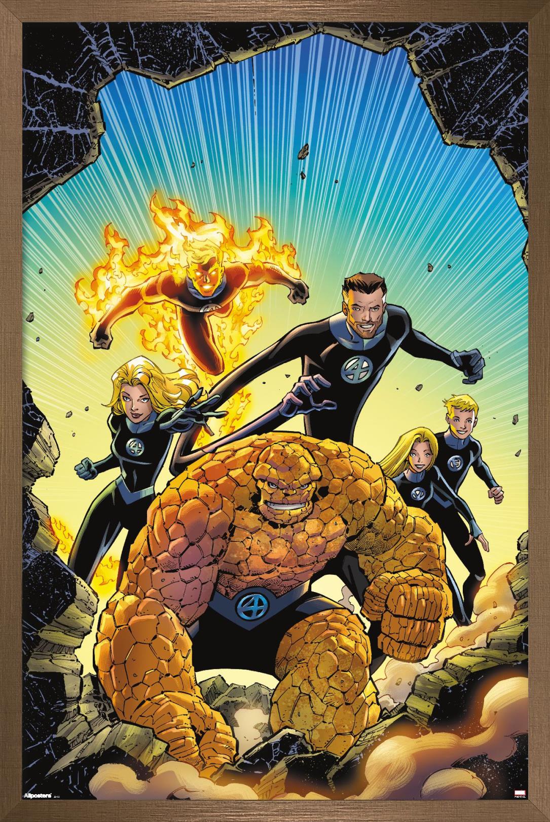 Marvel Publishing: Fantastic Four - Fantastic Four #4 Wall Poster, 22. ...