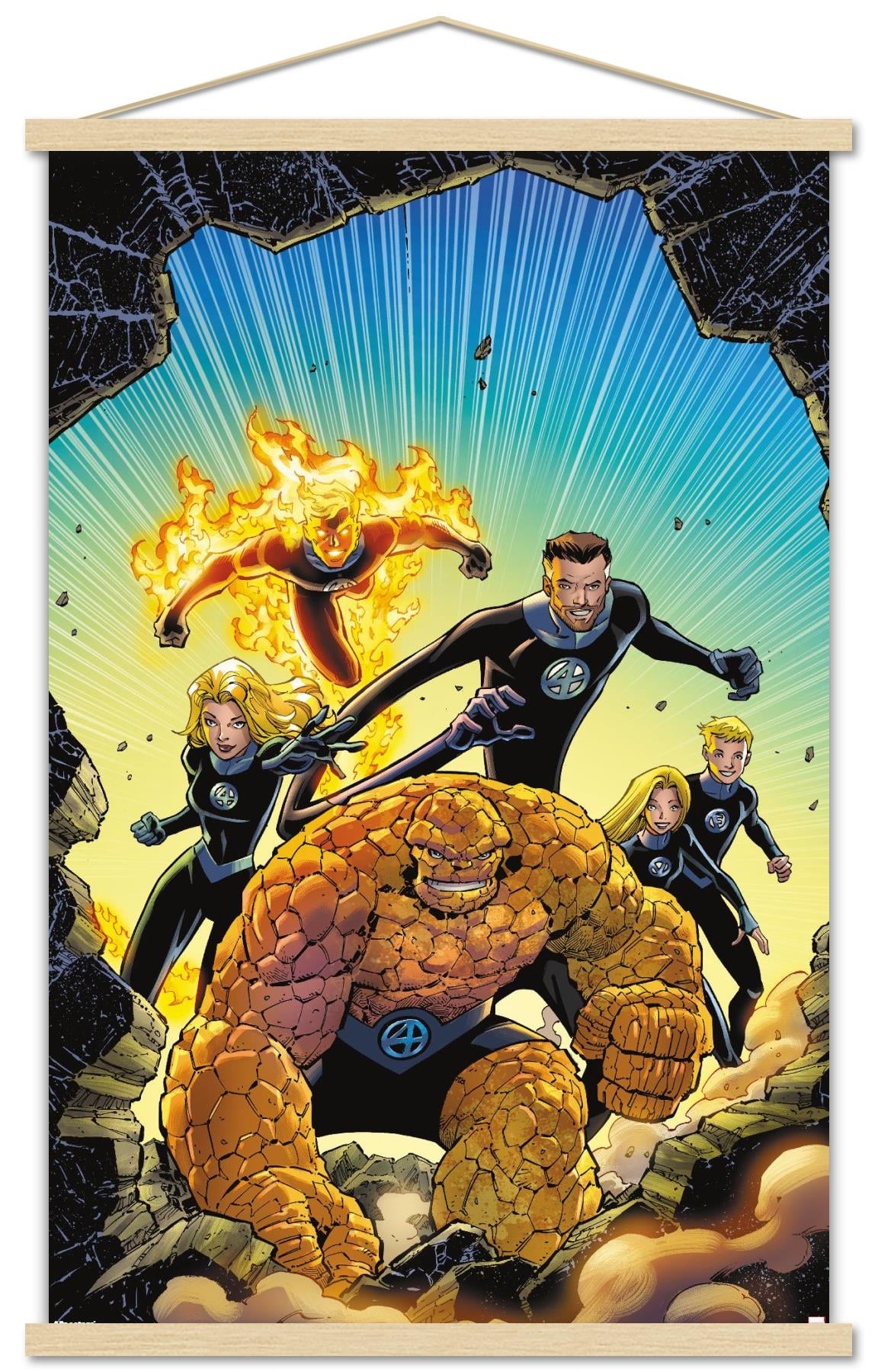 Marvel Publishing: Fantastic Four - Fantastic Four #4 Wall Poster with ...