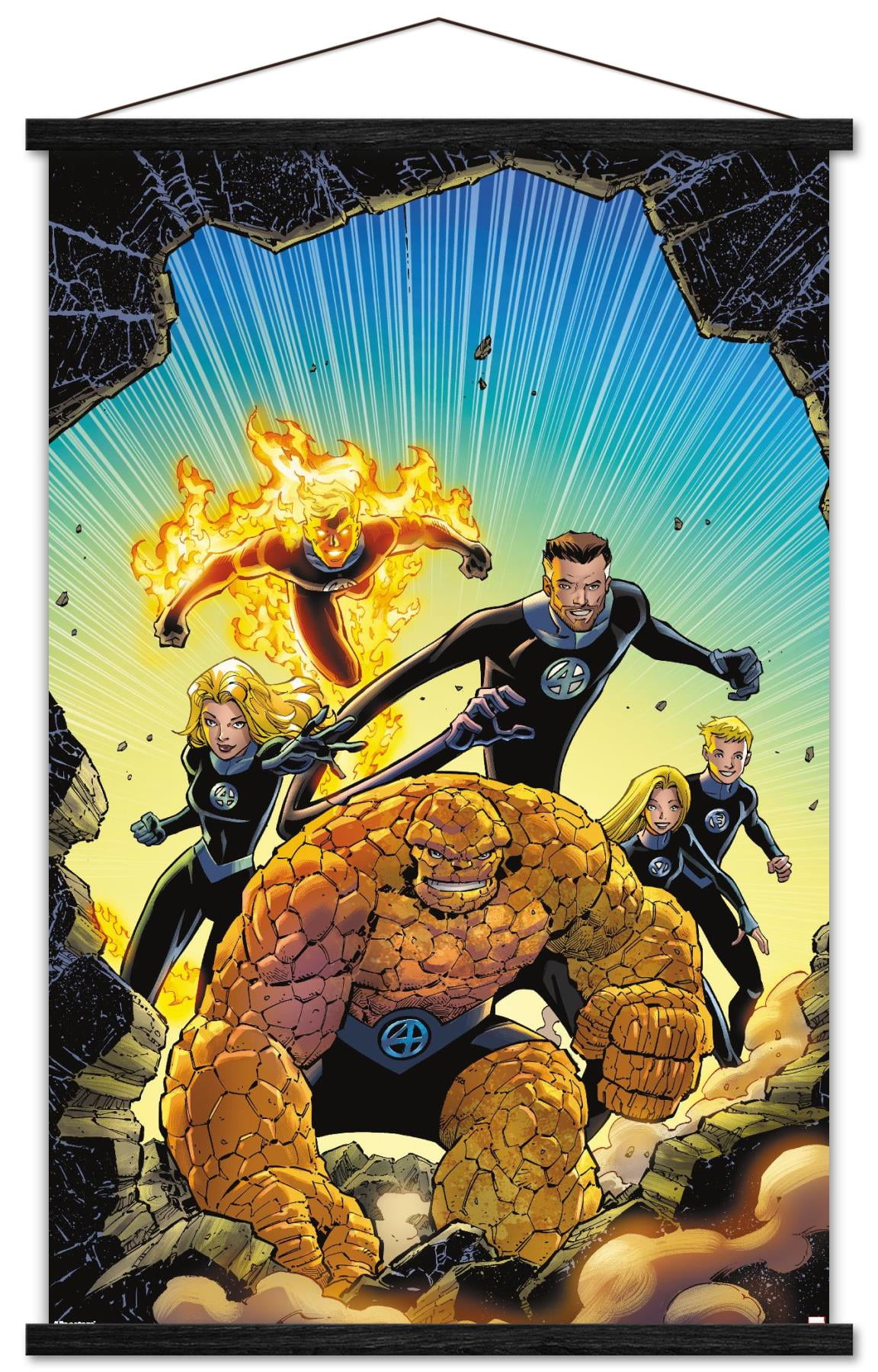 Marvel Publishing: Fantastic Four - Fantastic Four #4 Wall Poster with ...