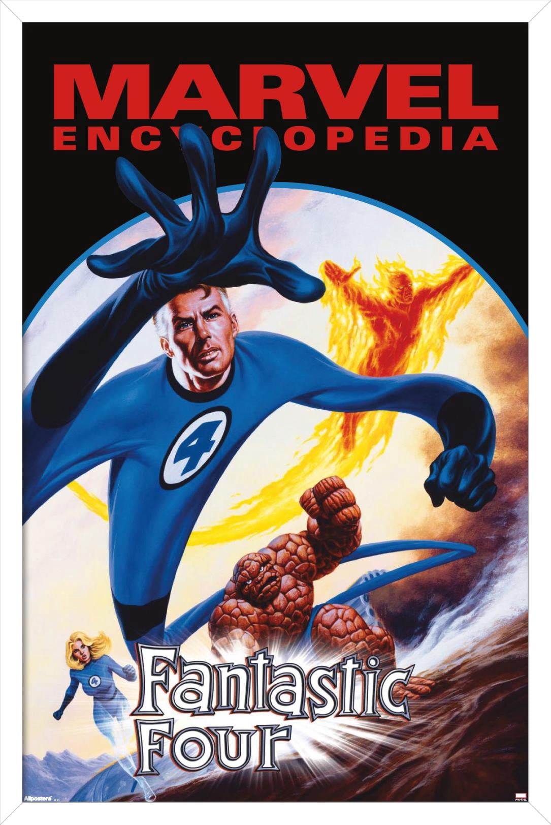 Marvel Publishing: Fantastic Four - Fantastic Four Encyclopedia Wall ...