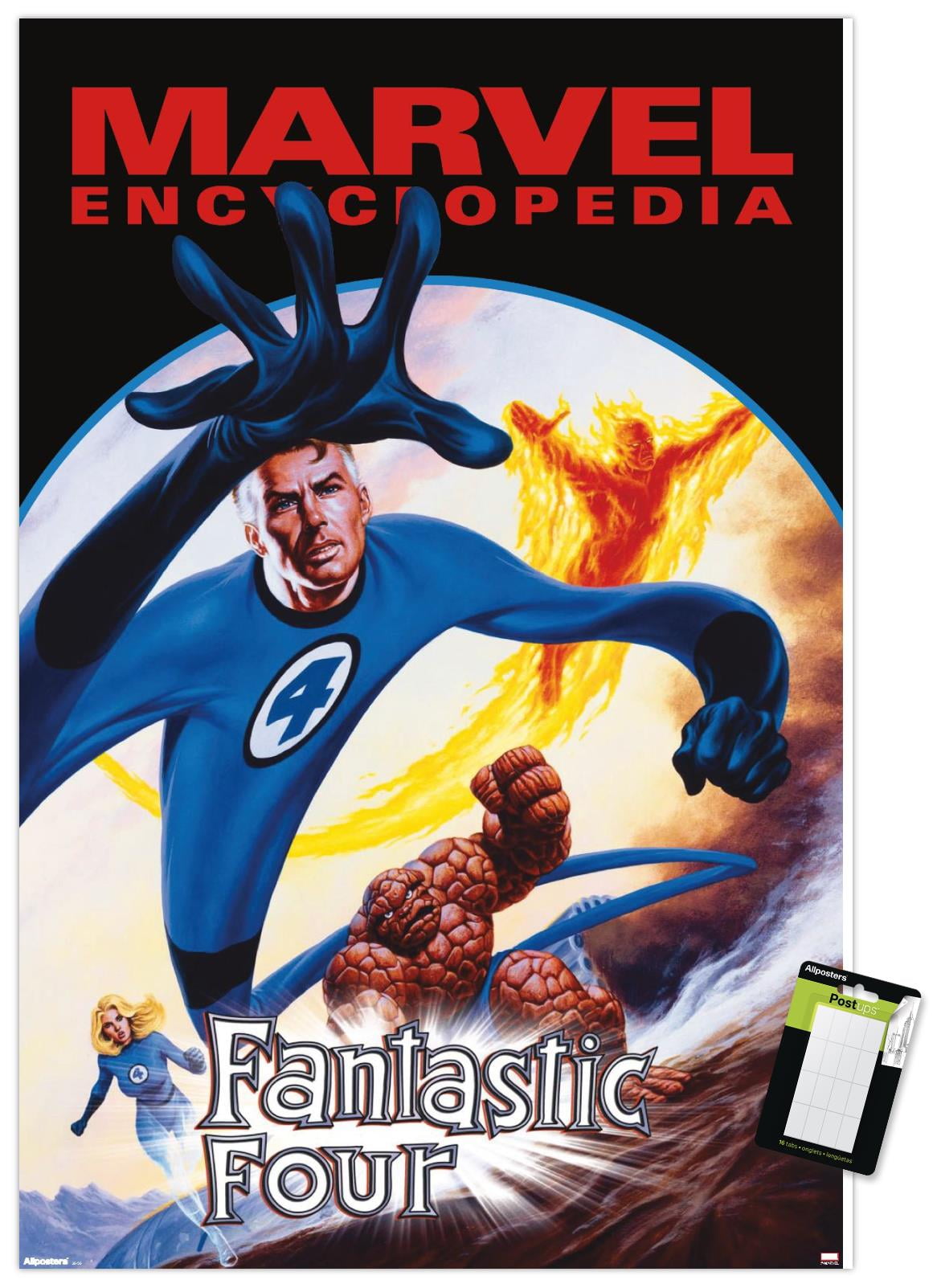 Marvel Publishing: Fantastic Four - Fantastic Four Encyclopedia Wall ...