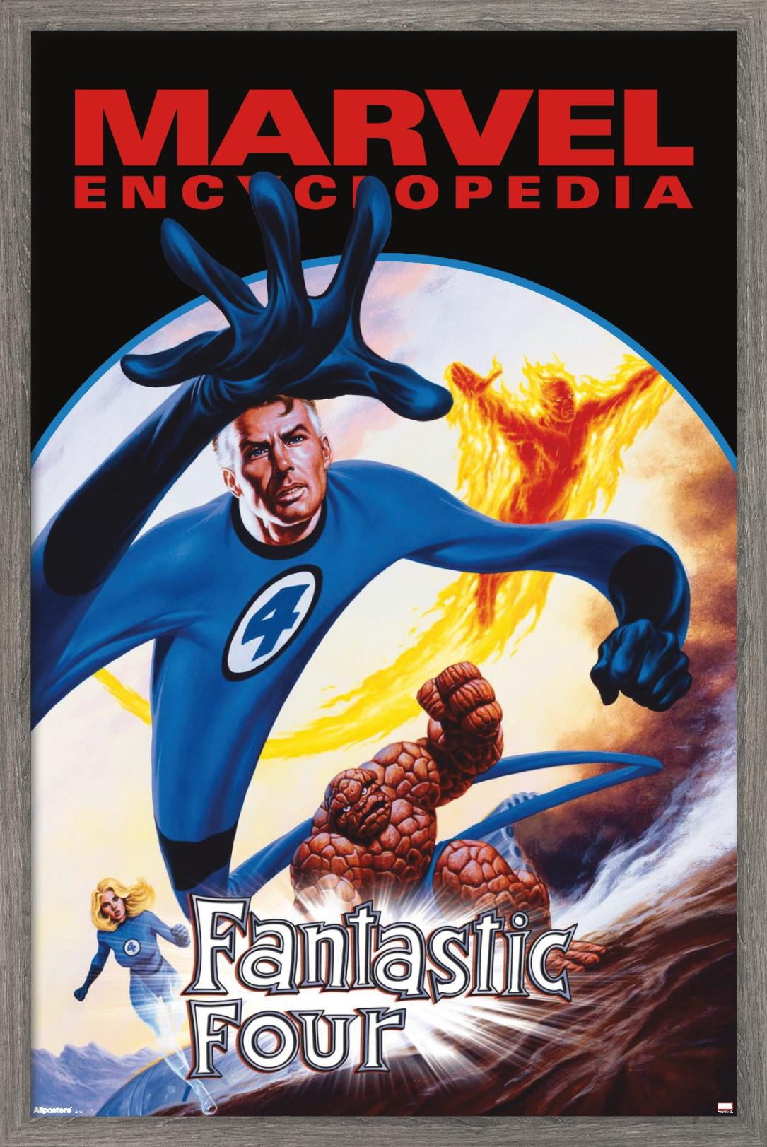 Marvel Publishing: Fantastic Four - Fantastic Four Encyclopedia Wall ...