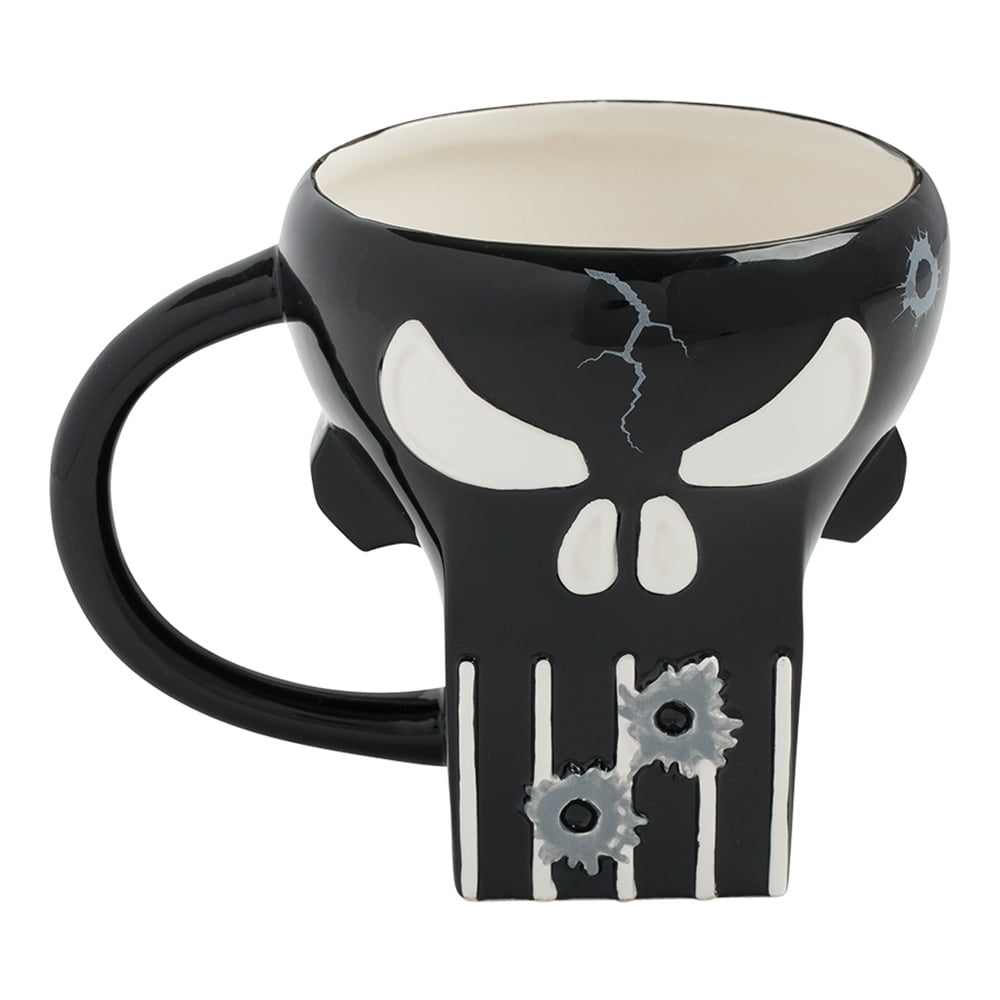 Marvel Punisher 20 Oz. Sculpted Ceramic Mug - Walmart.com