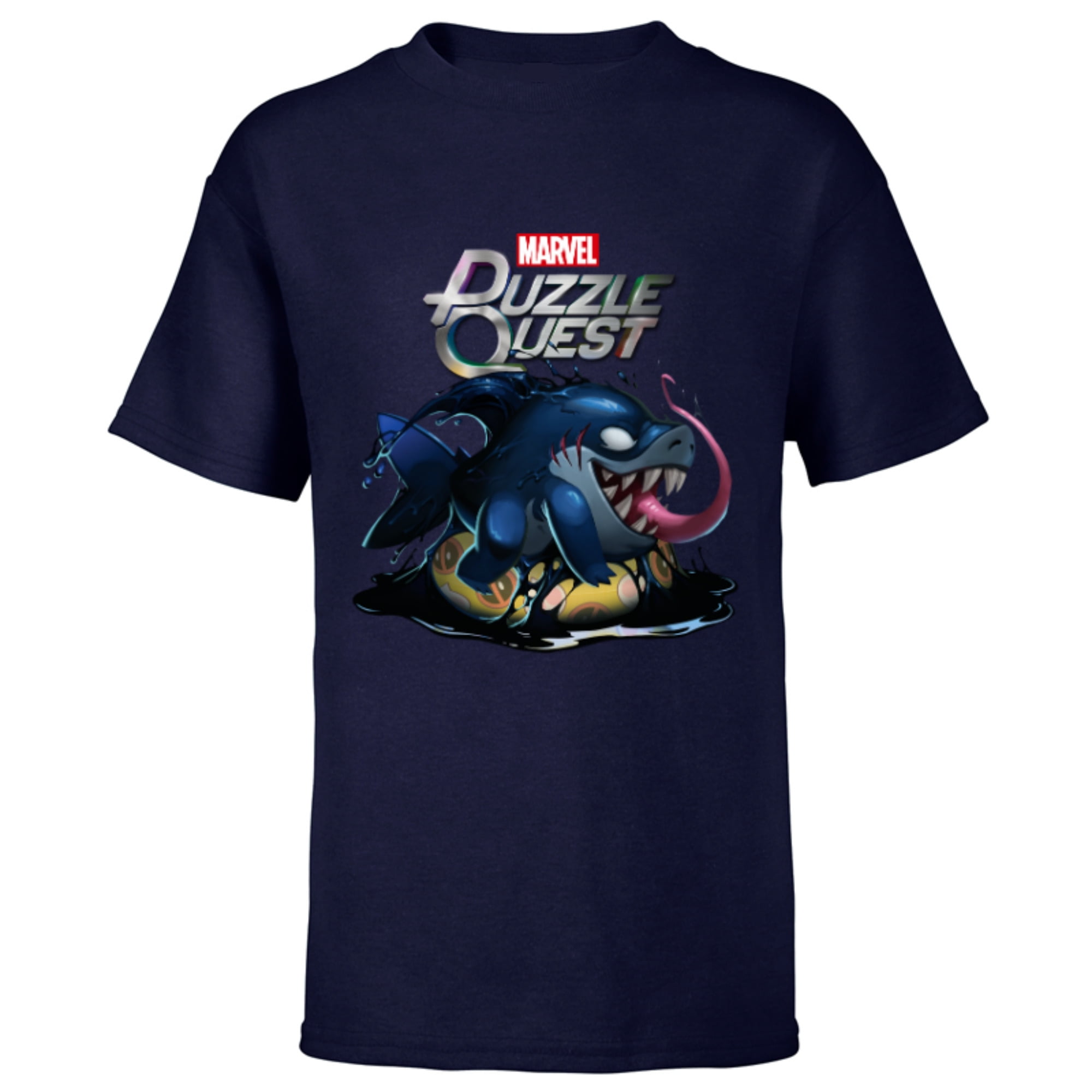 Marvel Puzzle Quest Jeff Land Shark Jeffrey Symbiote Floatie - Short ...